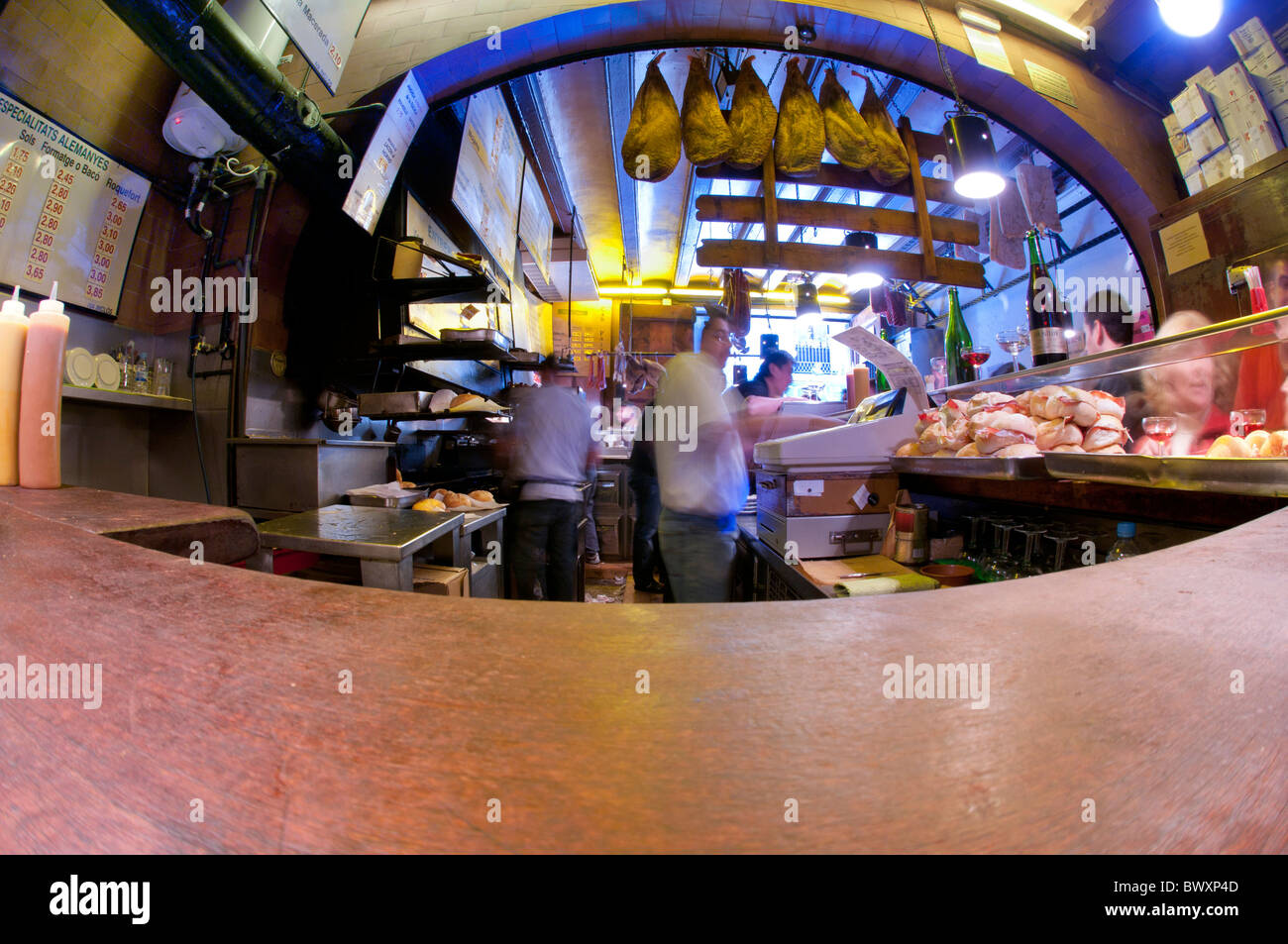 Cava Bar, Barcelona, Spain Stock Photo - Alamy