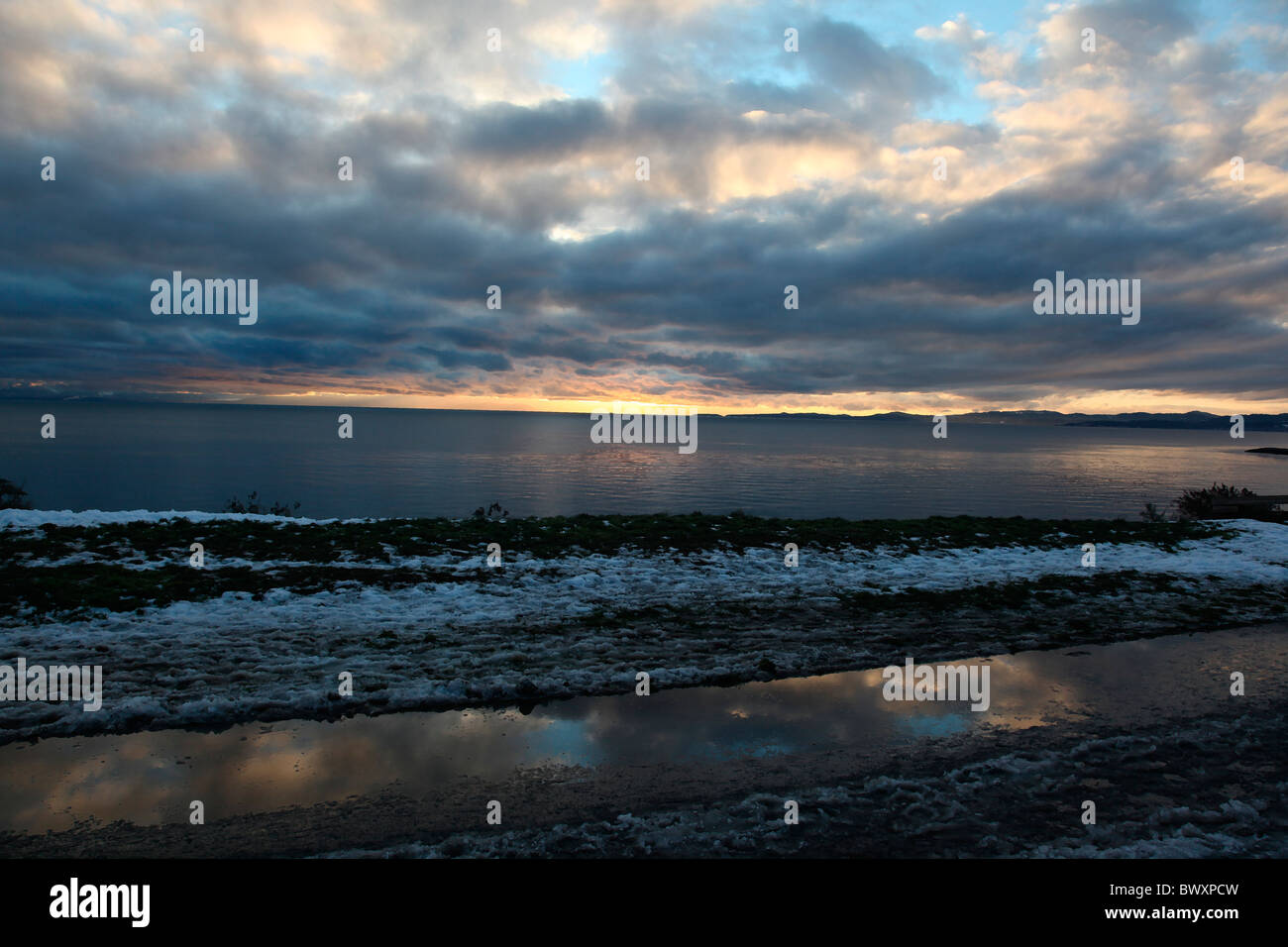 Sunset seas hi-res stock photography and images - Alamy