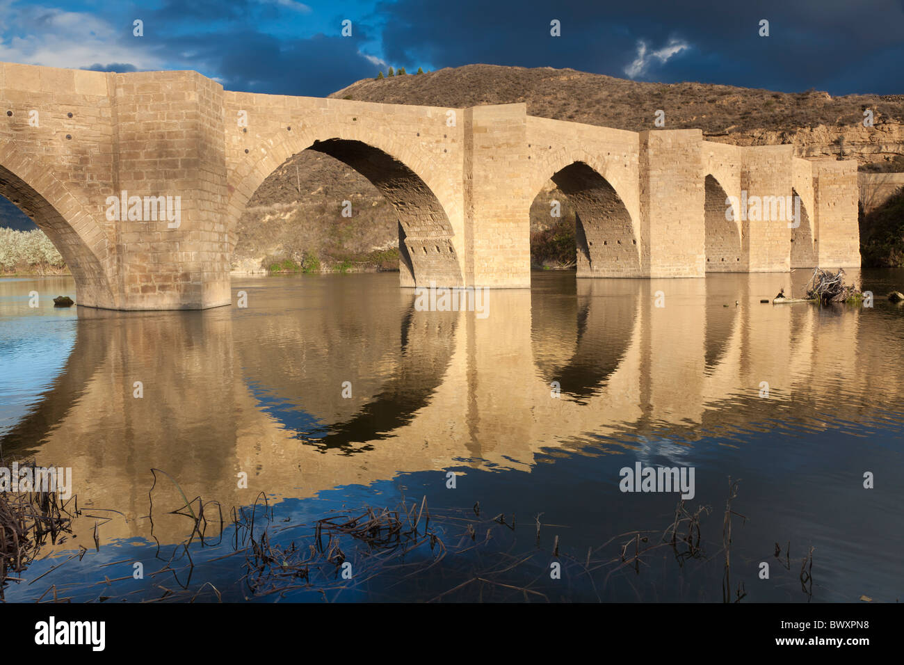 Ebro river viaduct hi-res stock photography and images - Alamy