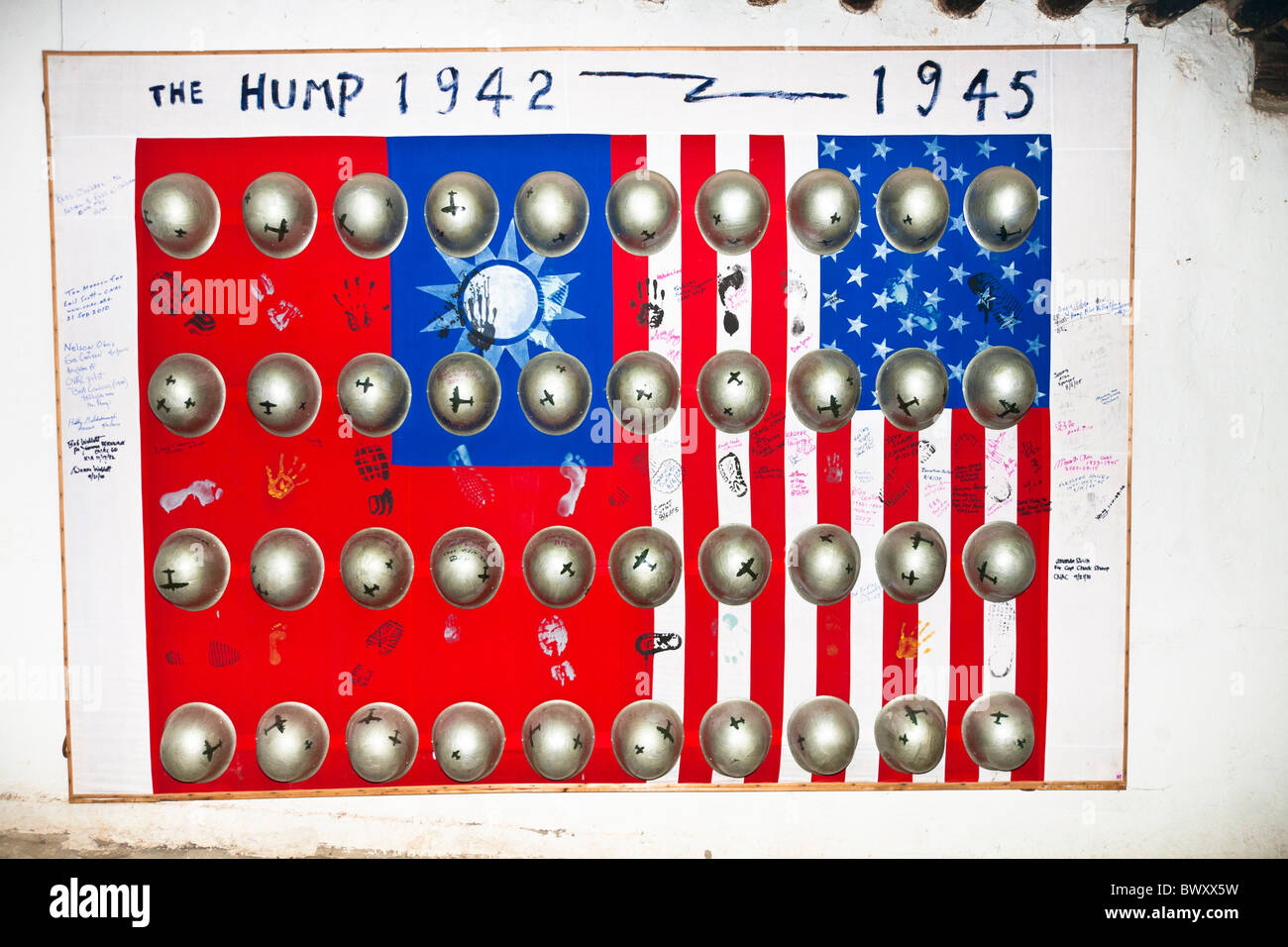 Exhibit, Transportation Museum of China, Burma, India Theater in World ...