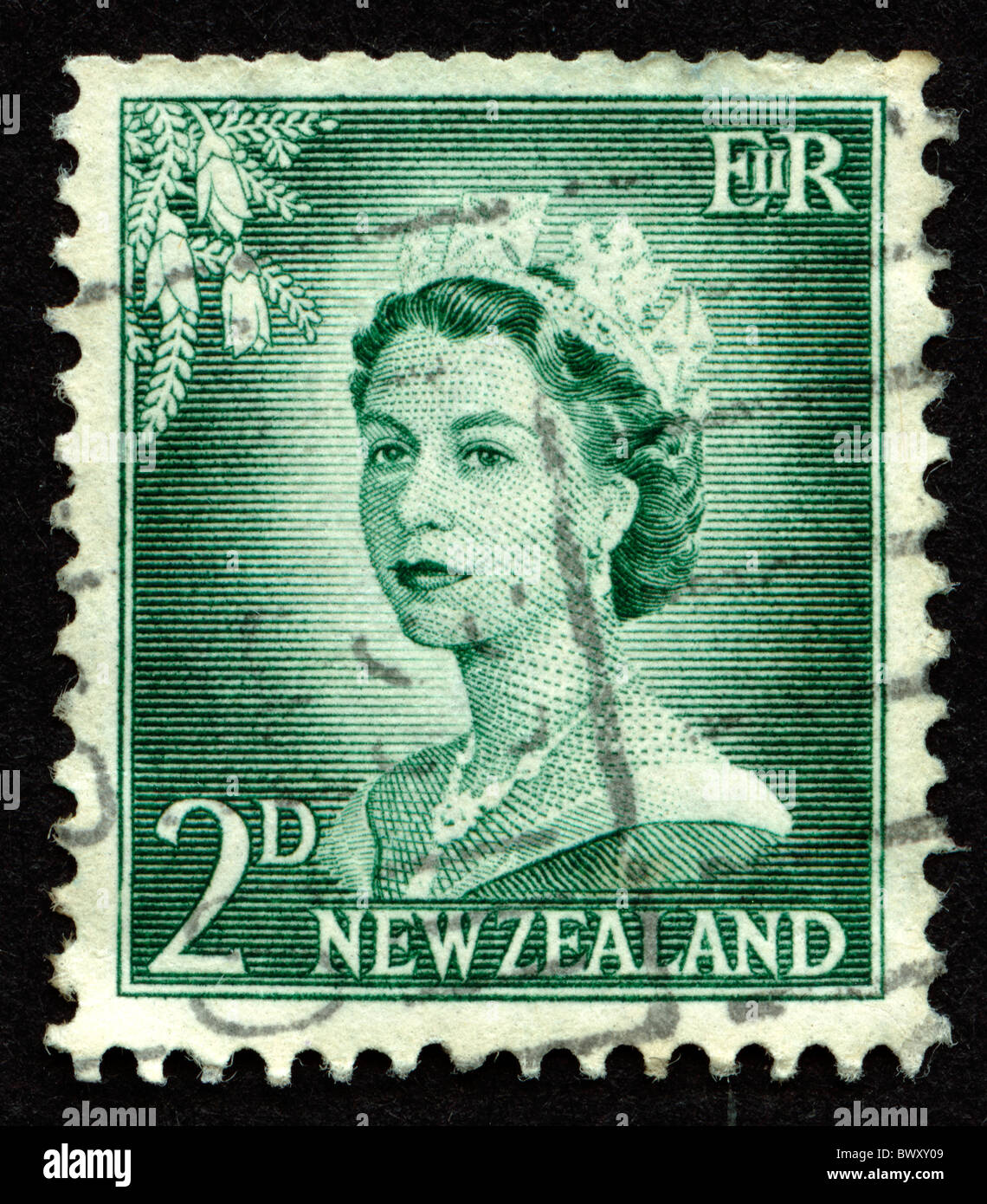 Vintage postage stamp from New Zealand Stock Photo - Alamy