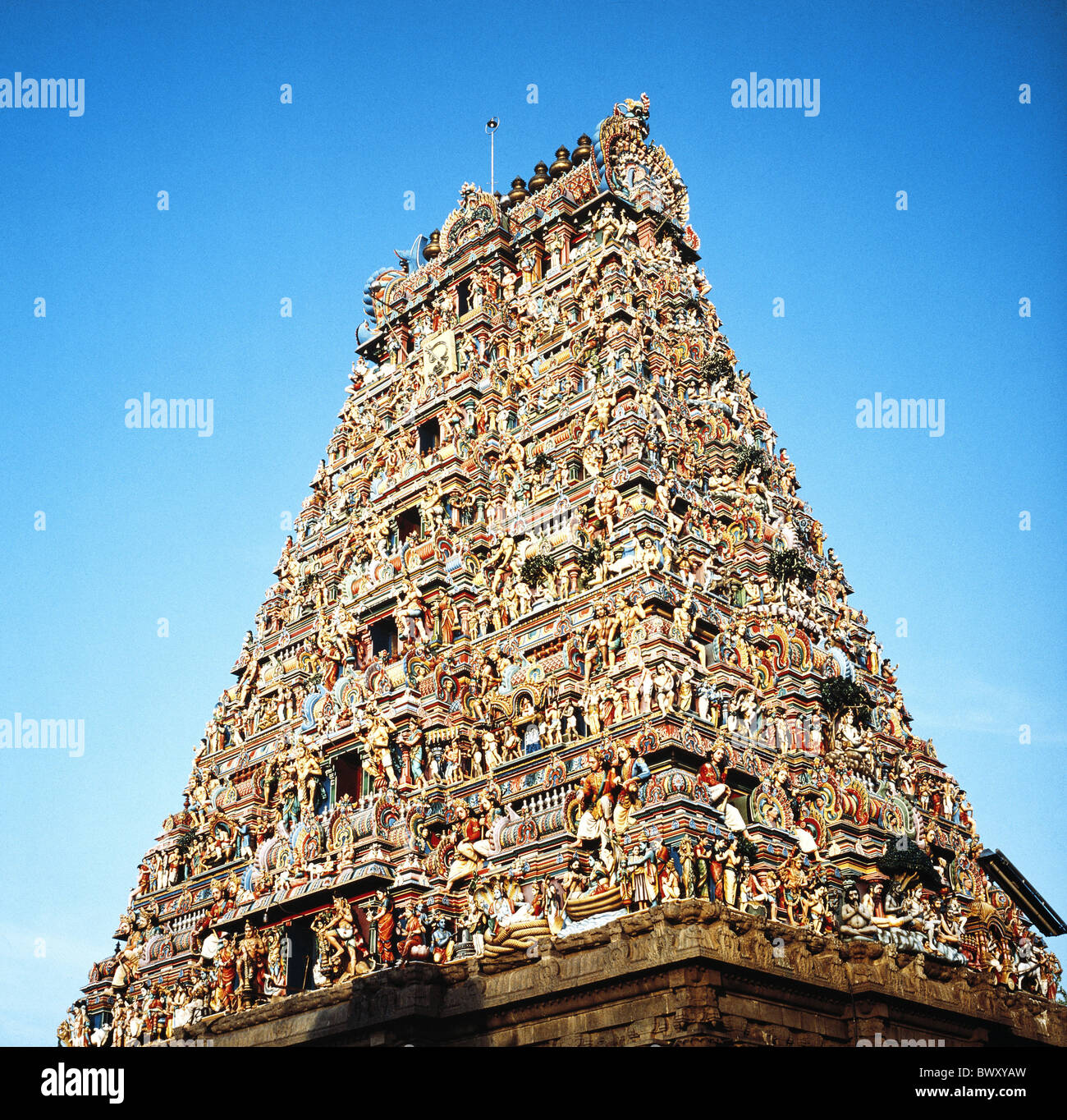 cutting part figures India Asia Kapaleeshwar Madras temple Stock Photo ...