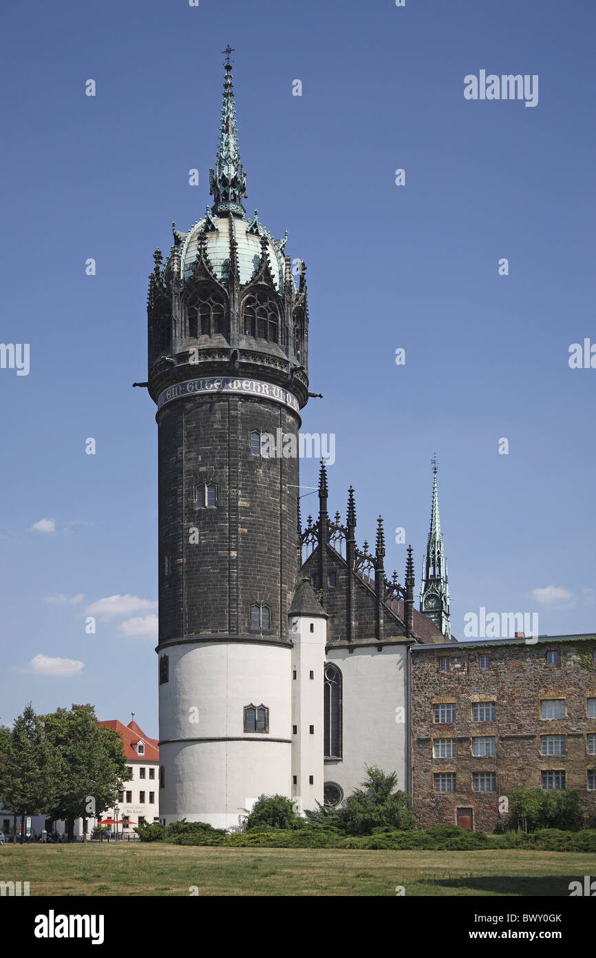 Wittenberg castle church hi-res stock photography and images - Alamy