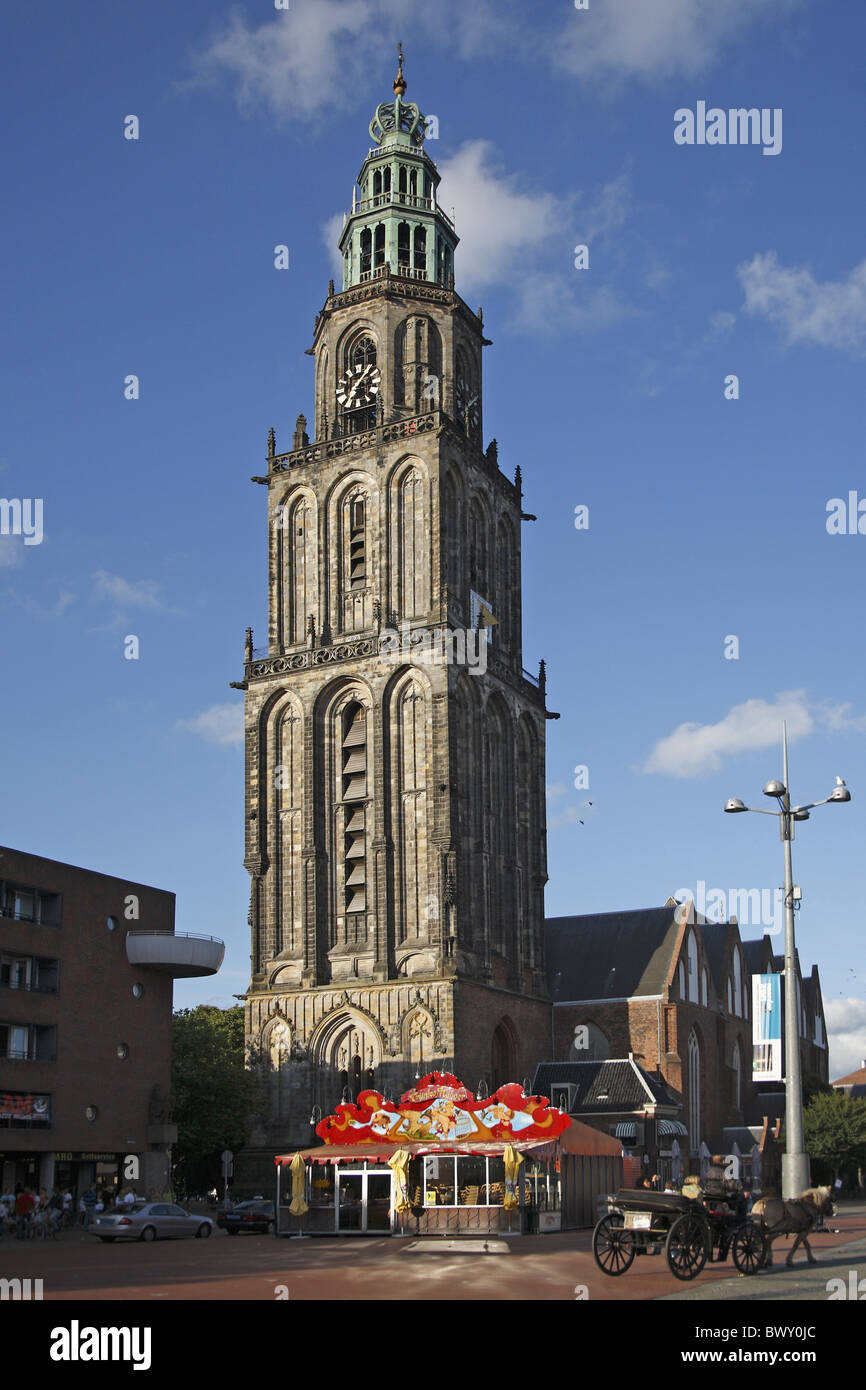 Groningen Martini Tower Stock Photo - Alamy