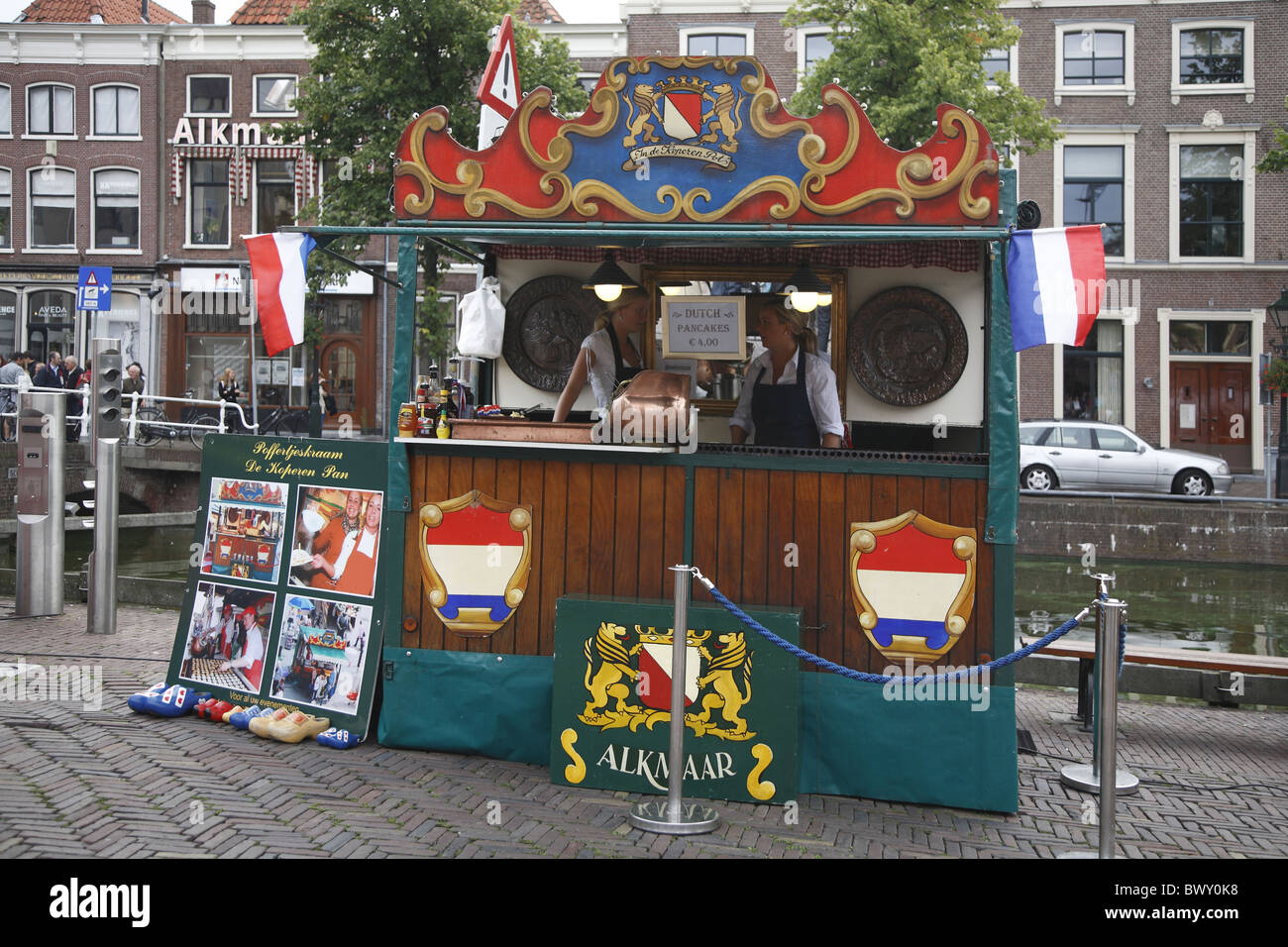 Dutch pancakes stall hi-res stock photography and images - Alamy