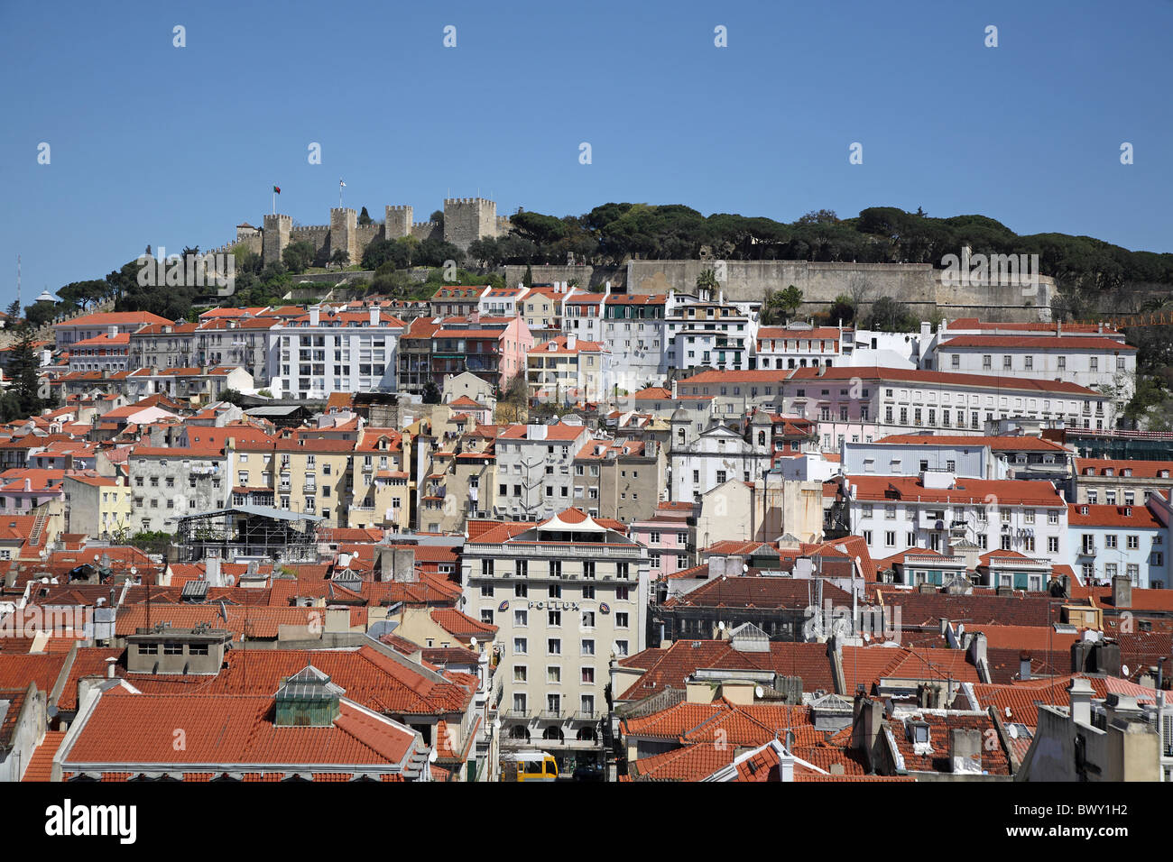 Portugal Lissabon Lisbon Lisboa Castelo de Sao Jorge Stock Photo - Alamy