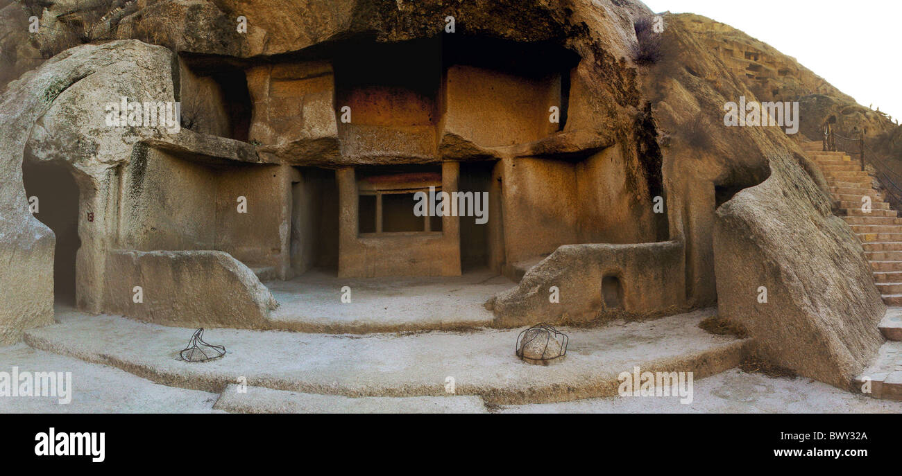 King of Xi people's dwelling, Gu Ya Ju Ancient Caves, Yanqing, Beijing ...