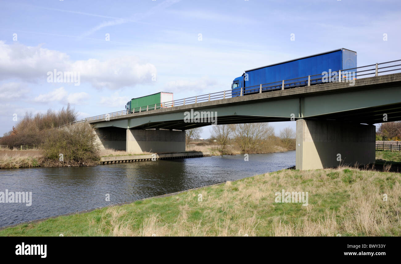 A46 Bypass, Newark on Trent, Nottinghamshire, United Kingdom - the ...