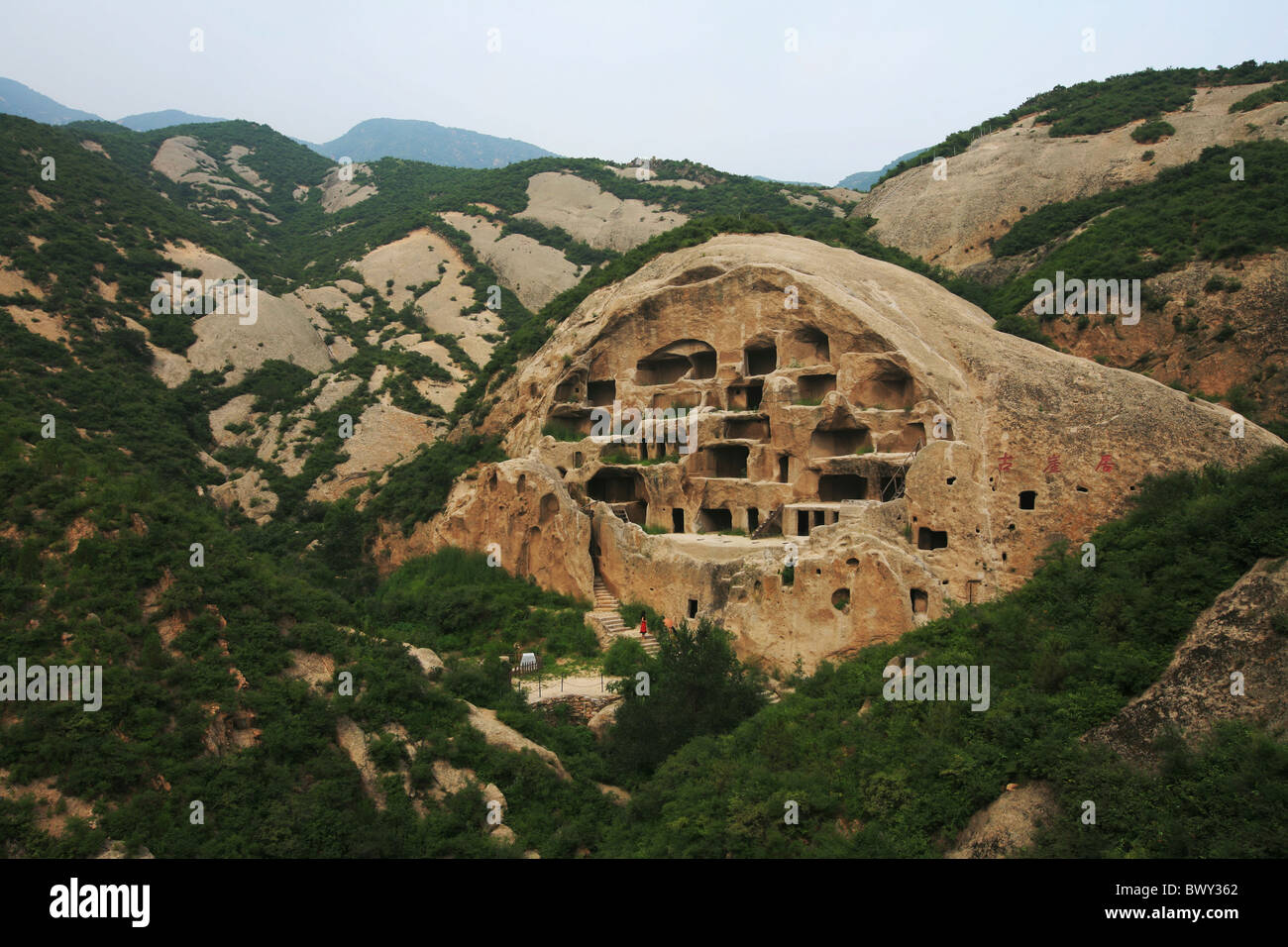 Gu Ya Ju Ancient Caves, Yanqing, Beijing, China Stock Photo - Alamy