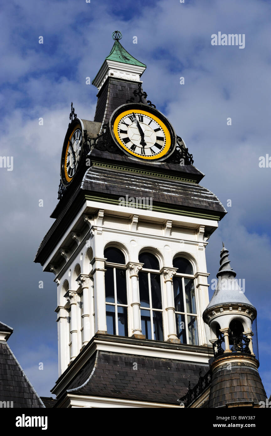 The Clock Tower, Guildhall, Grantham, Lincolnshire, United Kingdom ...