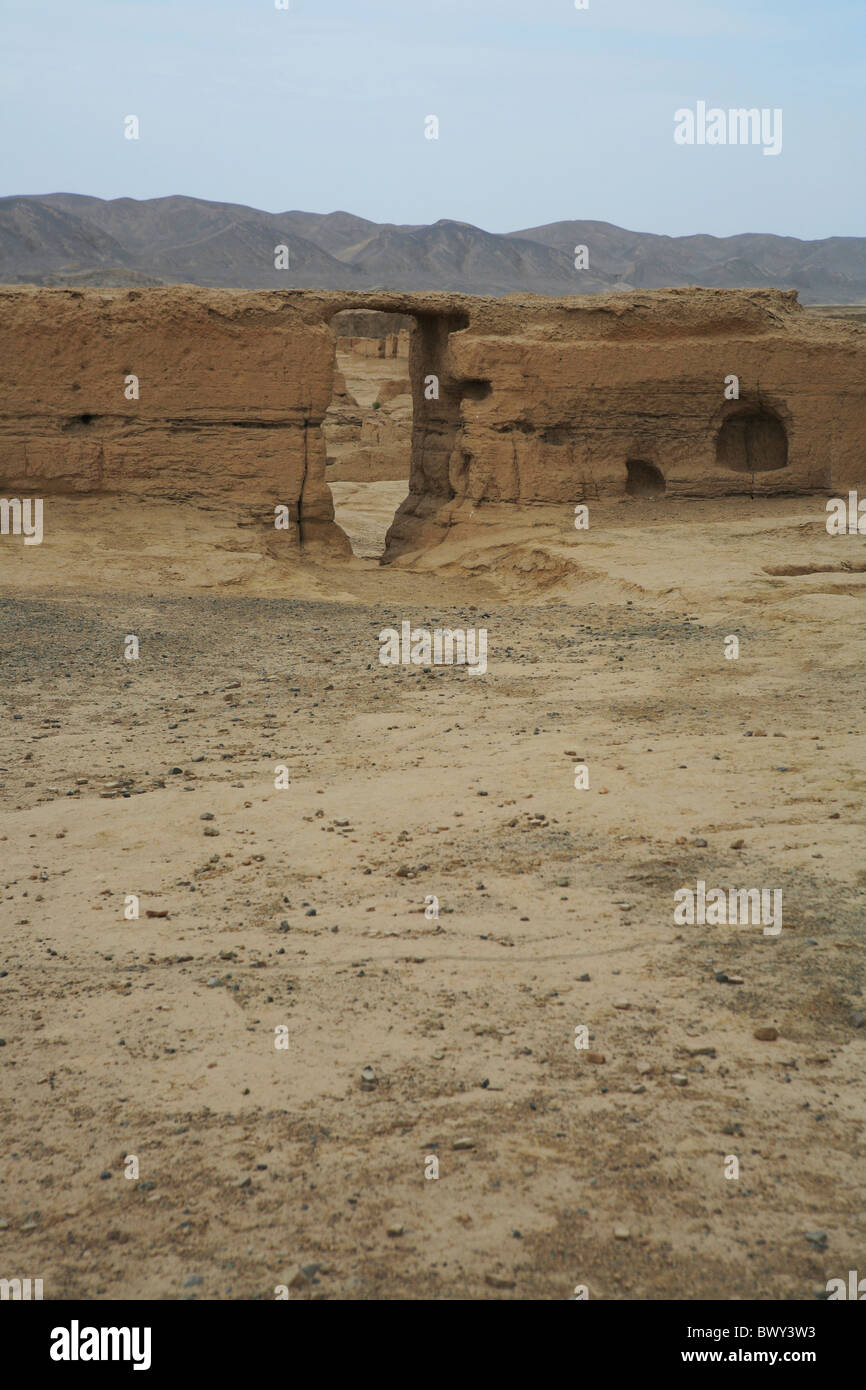 Urho Ghost City, Dzungarian Basin, Karamay, Xinjiang Uyghur Autonomous ...