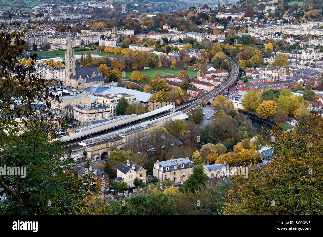 Bath spa train station hi-res stock photography and images - Alamy