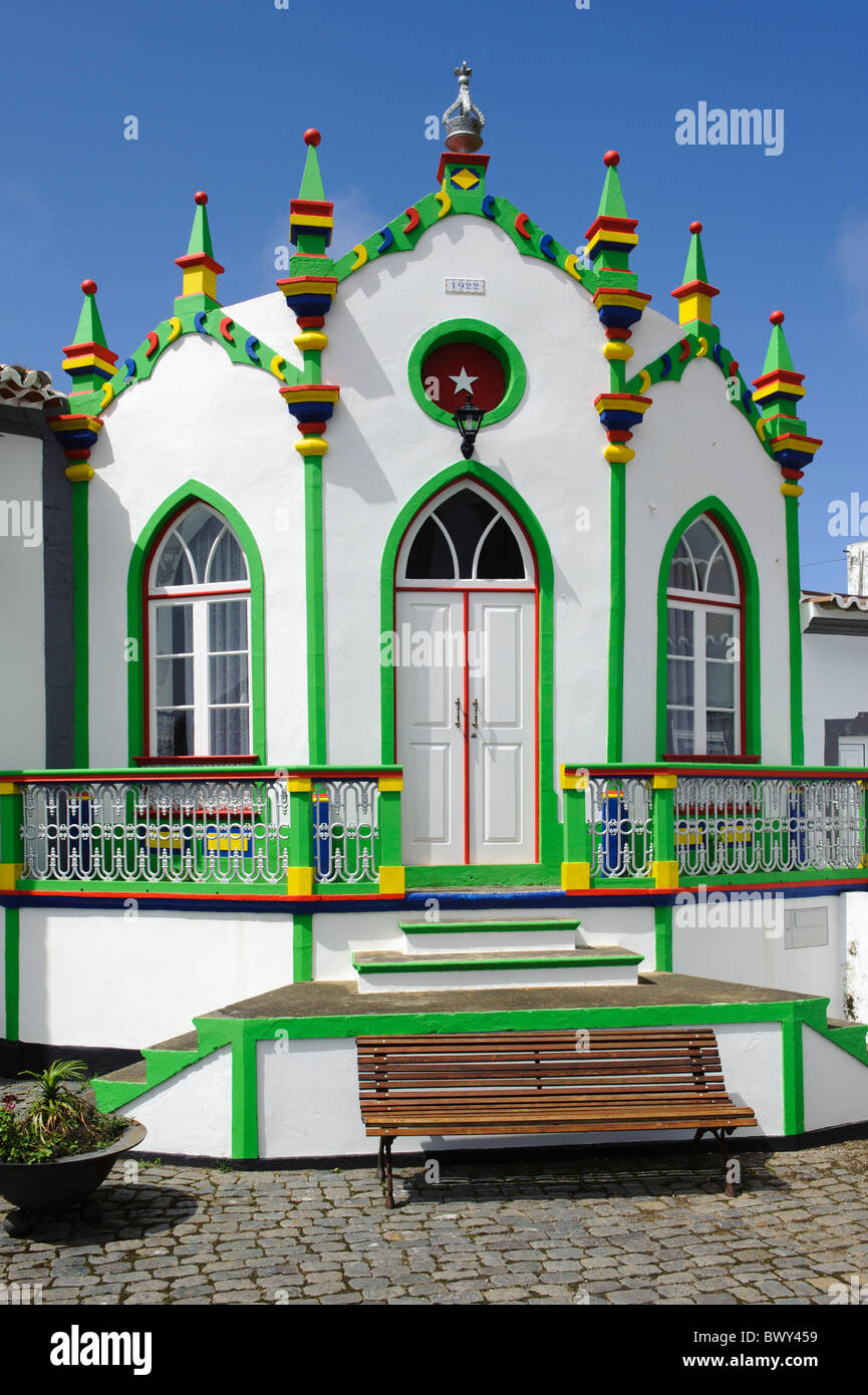 Temple of the Holy Spirit (Imperio) in Serreta, Isle of Terceira ...