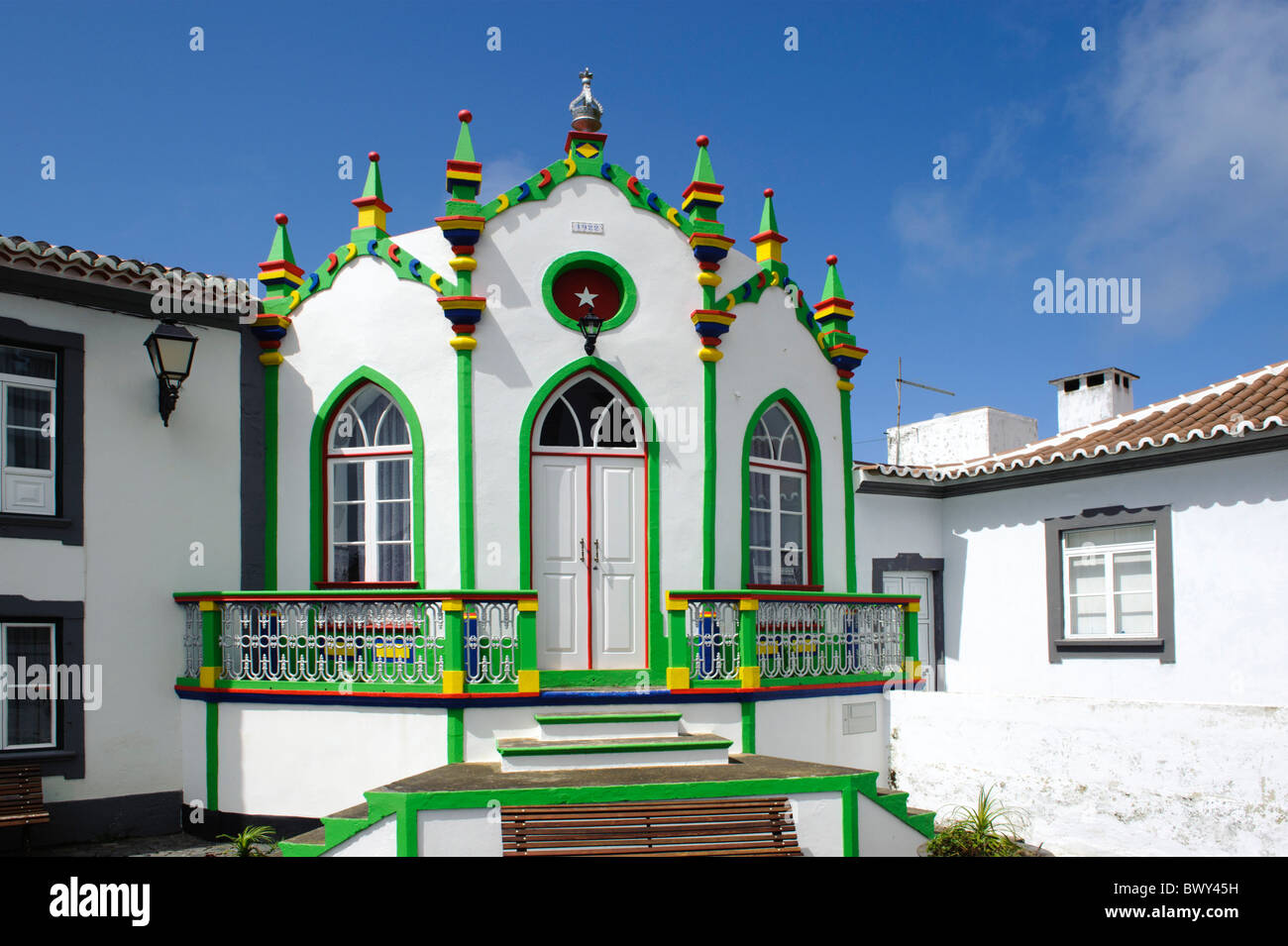 Temple of the Holy Spirit (Imperio) in Serreta, Isle of Terceira ...