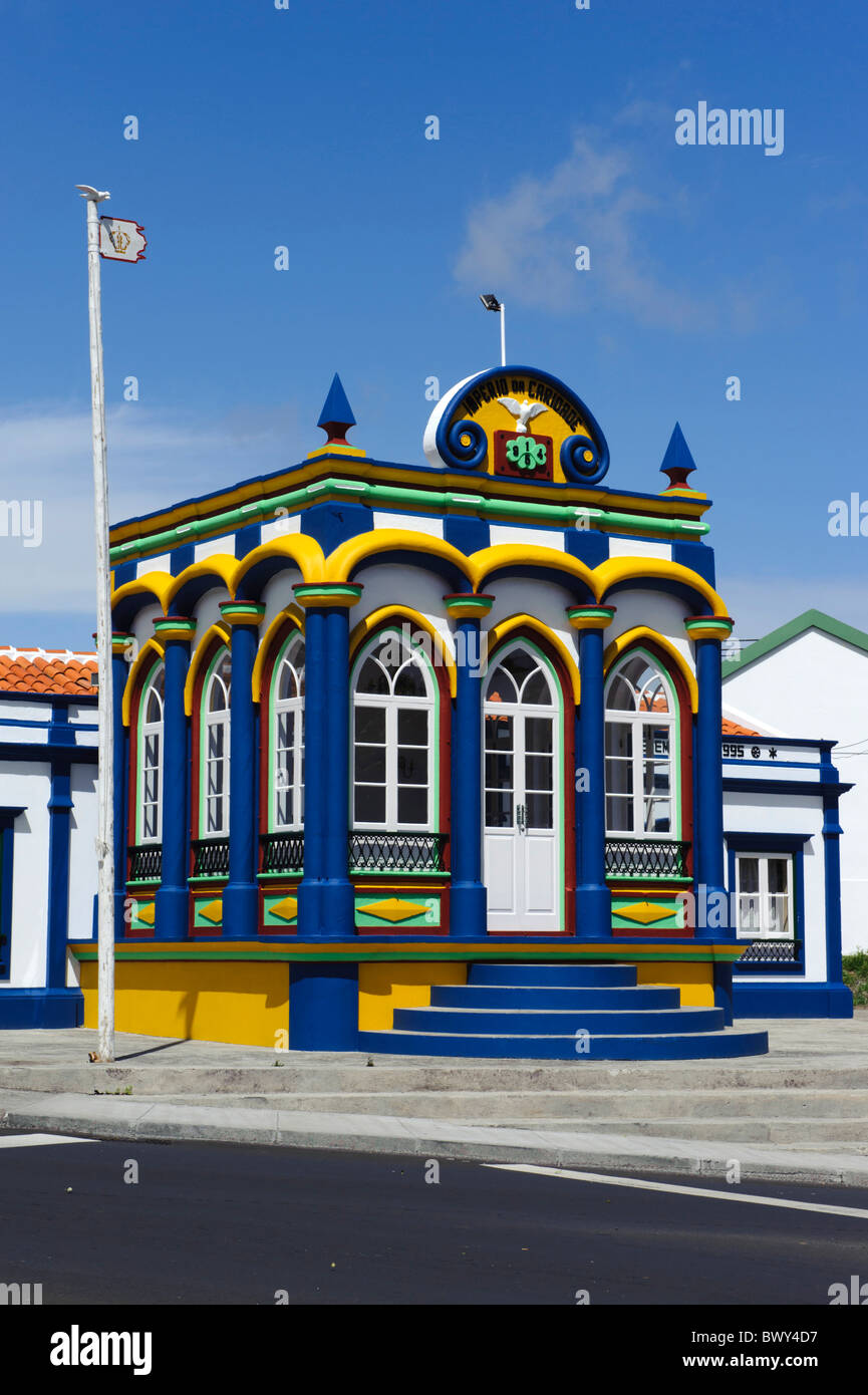 Temple of the Holy Spirit (Imperio) in Praia da Vitoria, Isle of ...