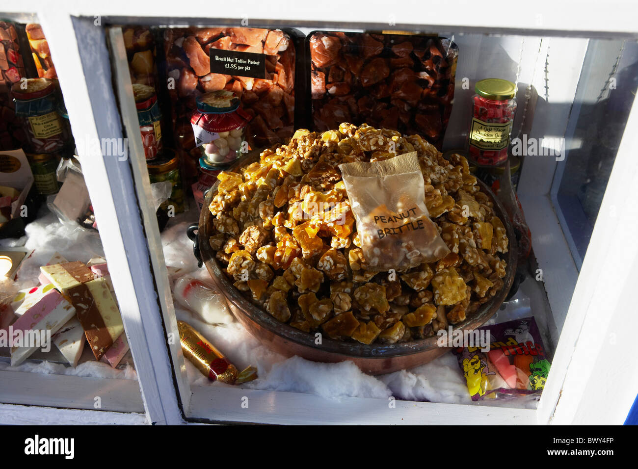 Candy Store, Cheddar Gorge, Somerset, England, United Kingdom Stock ...