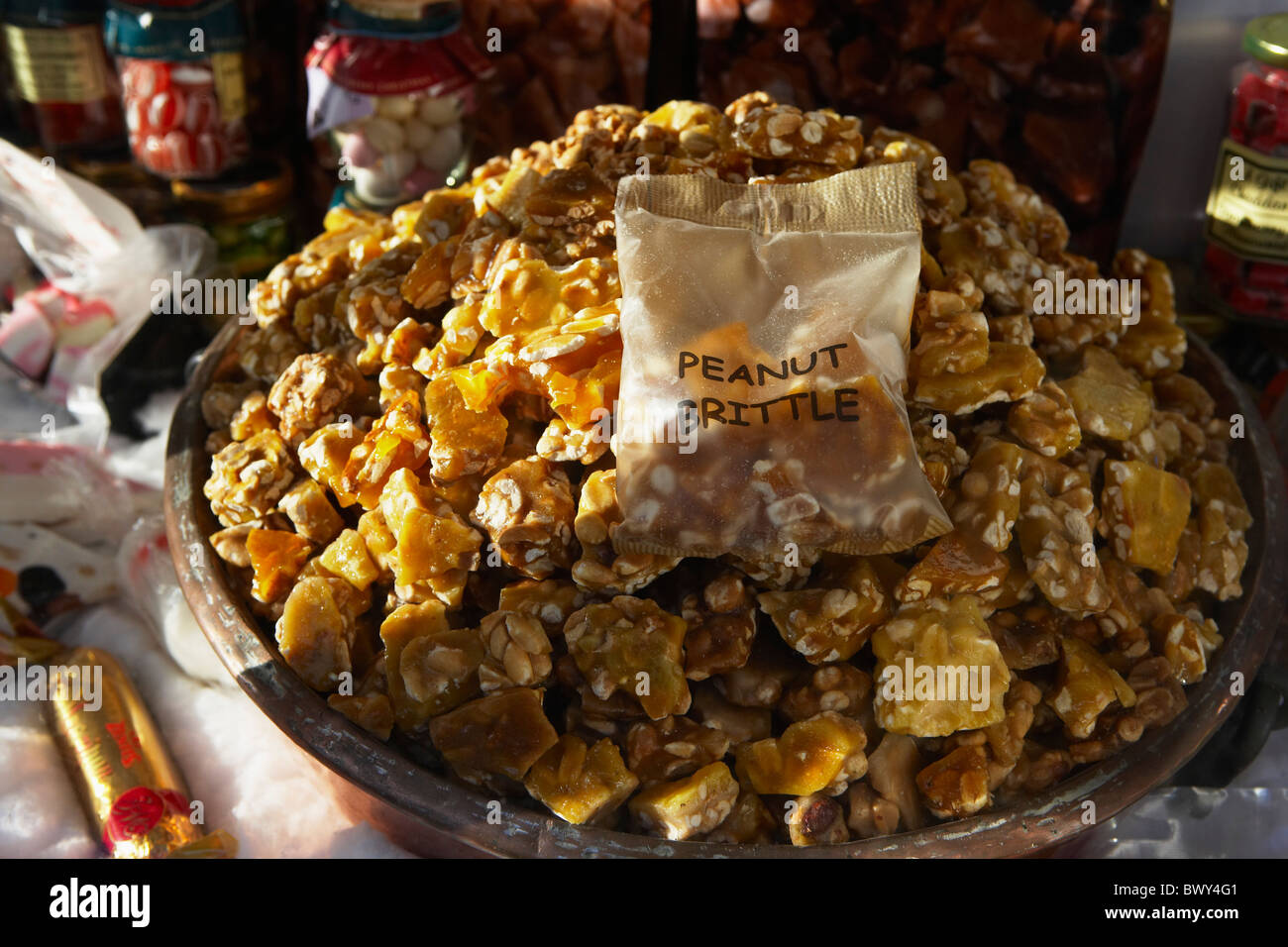 Candy Store, Cheddar Gorge, Somerset, England, United Kingdom Stock ...