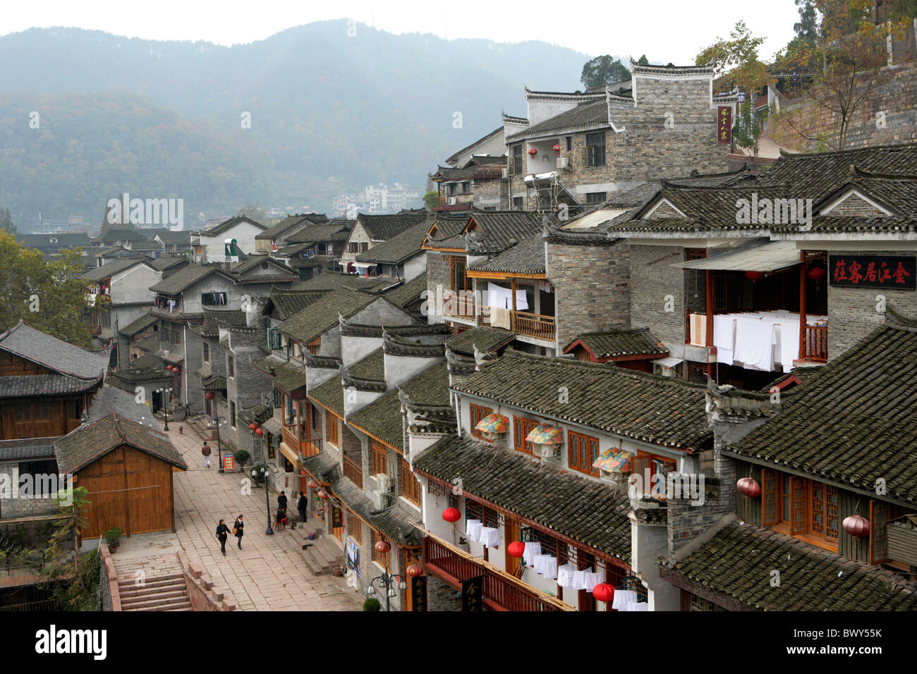 Fenghuang Ancient Town, Hunan Province, China Stock Photo - Alamy