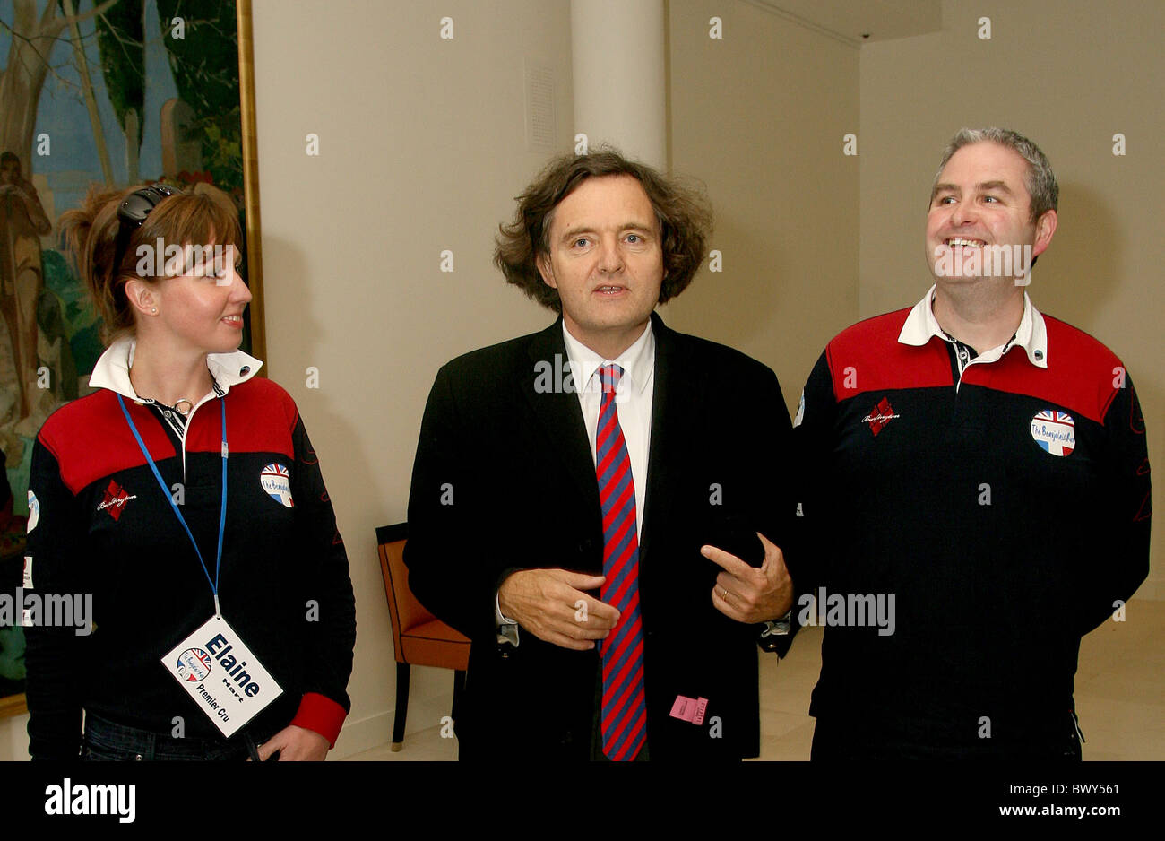 Pierre Emmanuel Taittinger at Champagne Taittinger in Reims Stock Photo ...