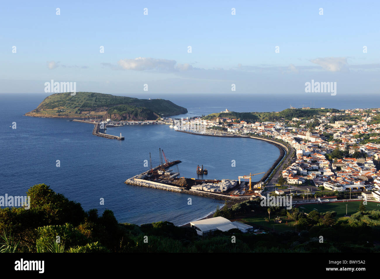 Horta, Isle of Faial, Azores, Portugal Stock Photo - Alamy