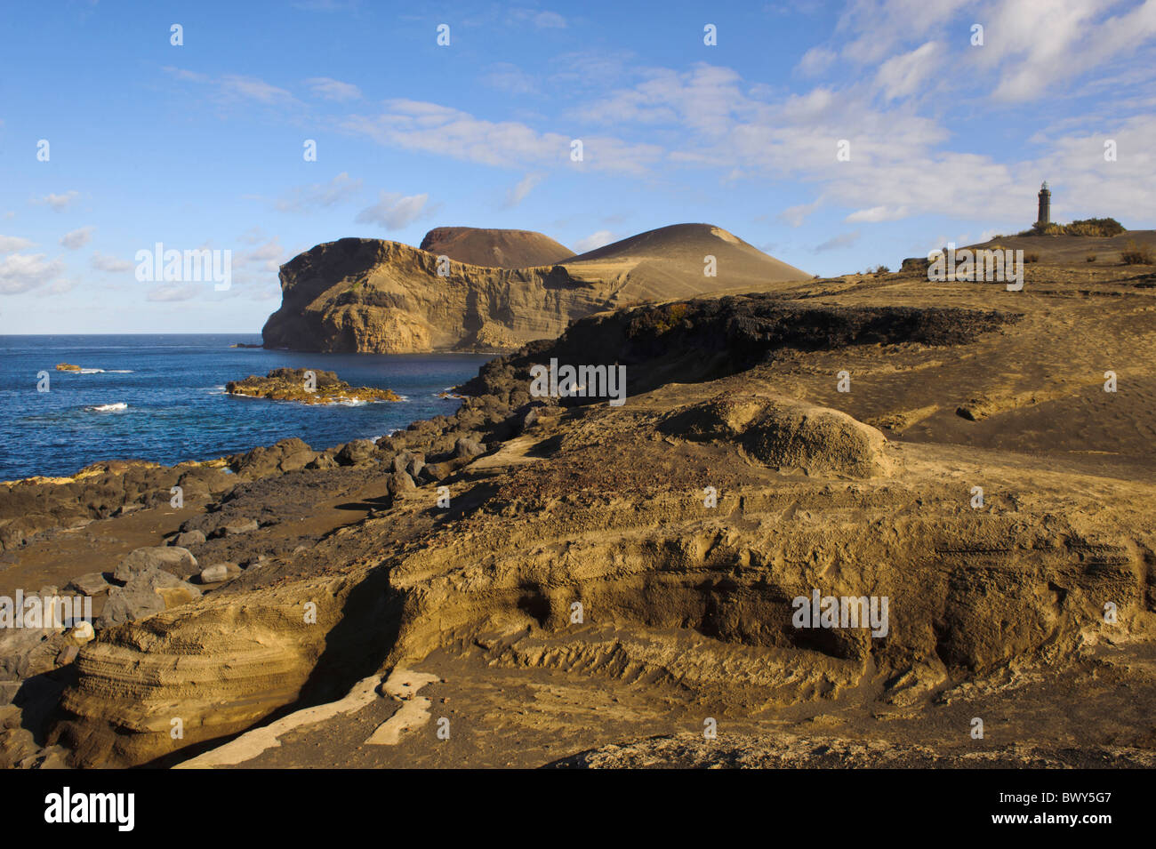 Volcano Capelinhos, Isle of Faial, Azores Stock Photo - Alamy