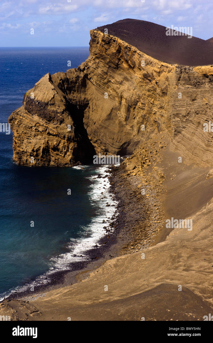 Volcano Capelinhos, Isle of Faial, Azores Stock Photo - Alamy