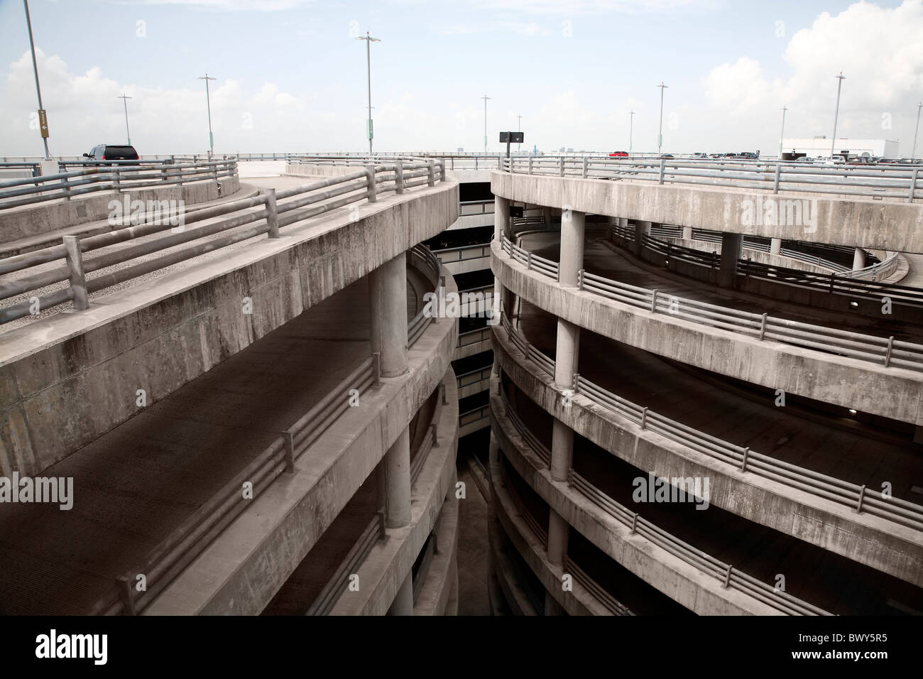Spiral concrete ramp hi-res stock photography and images - Alamy