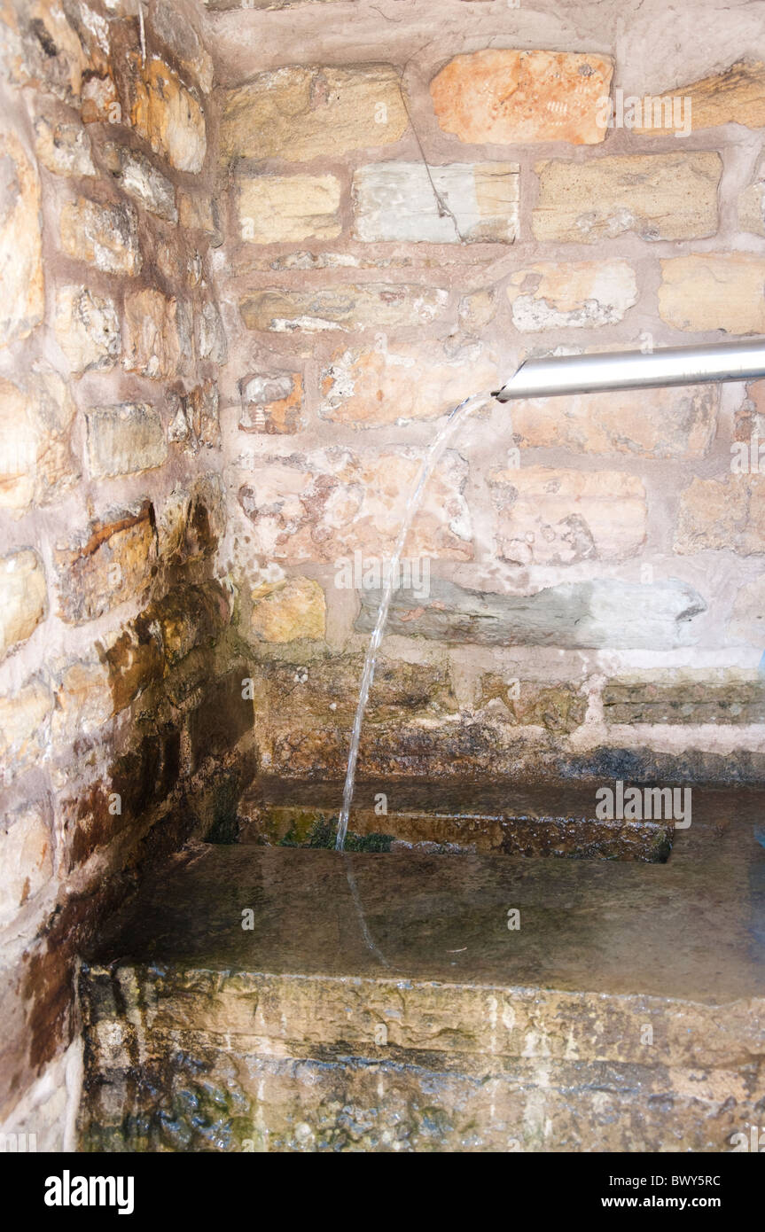 Pure Water Source in Higham in the Pendle Hill area in Lancashire in ...