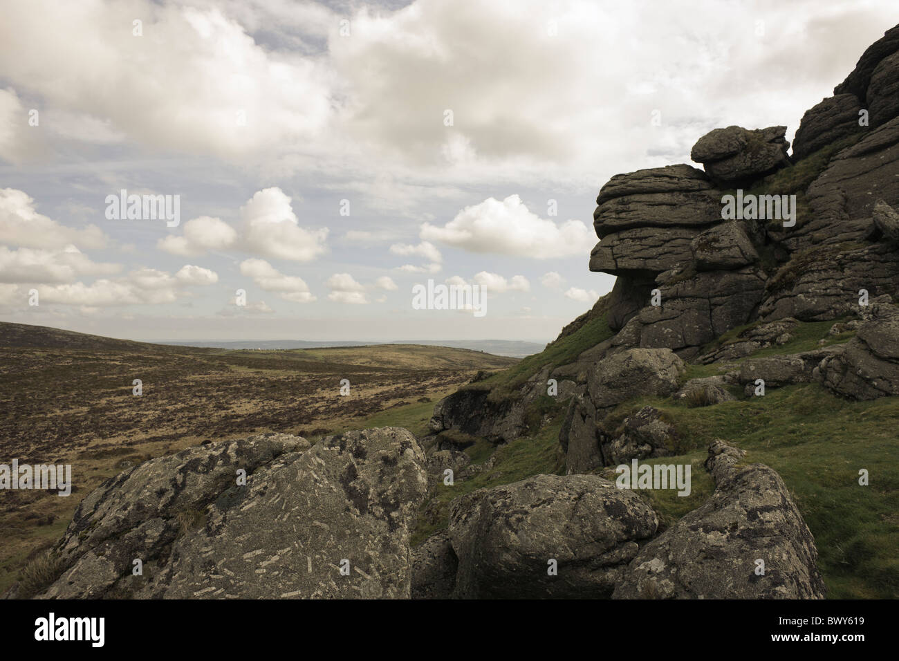 Views of Haytor, Dartmoor National Park, Devon, England Stock Photo - Alamy