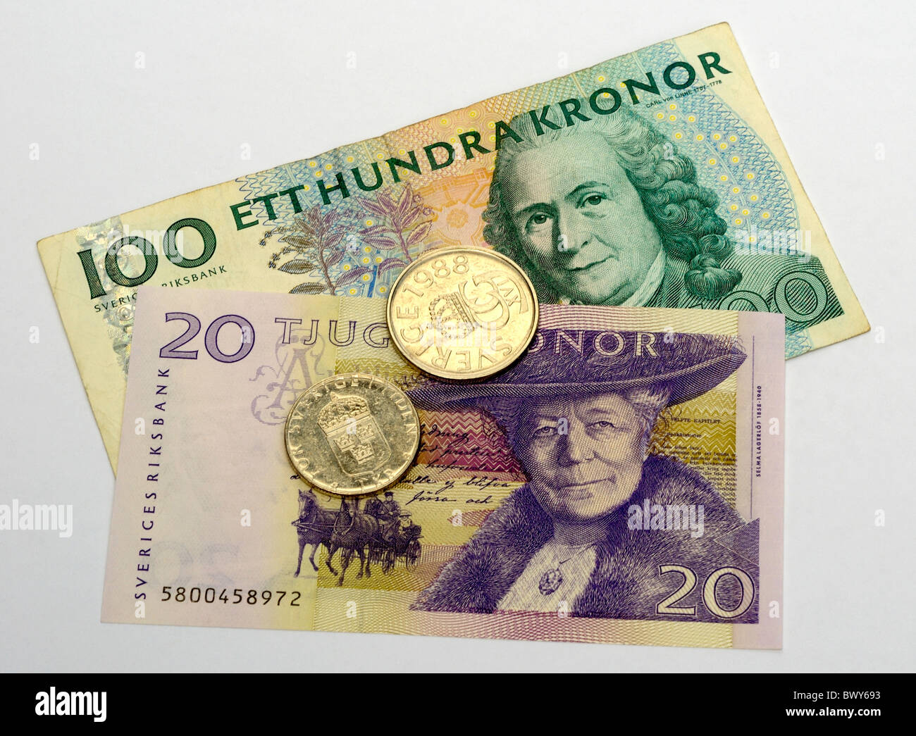 Swedish currency hi-res stock photography and images - Alamy