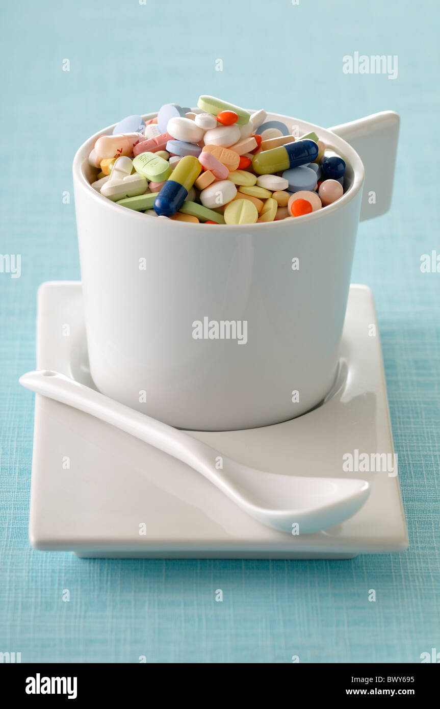 Too much medication over medicated hi-res stock photography and images ...