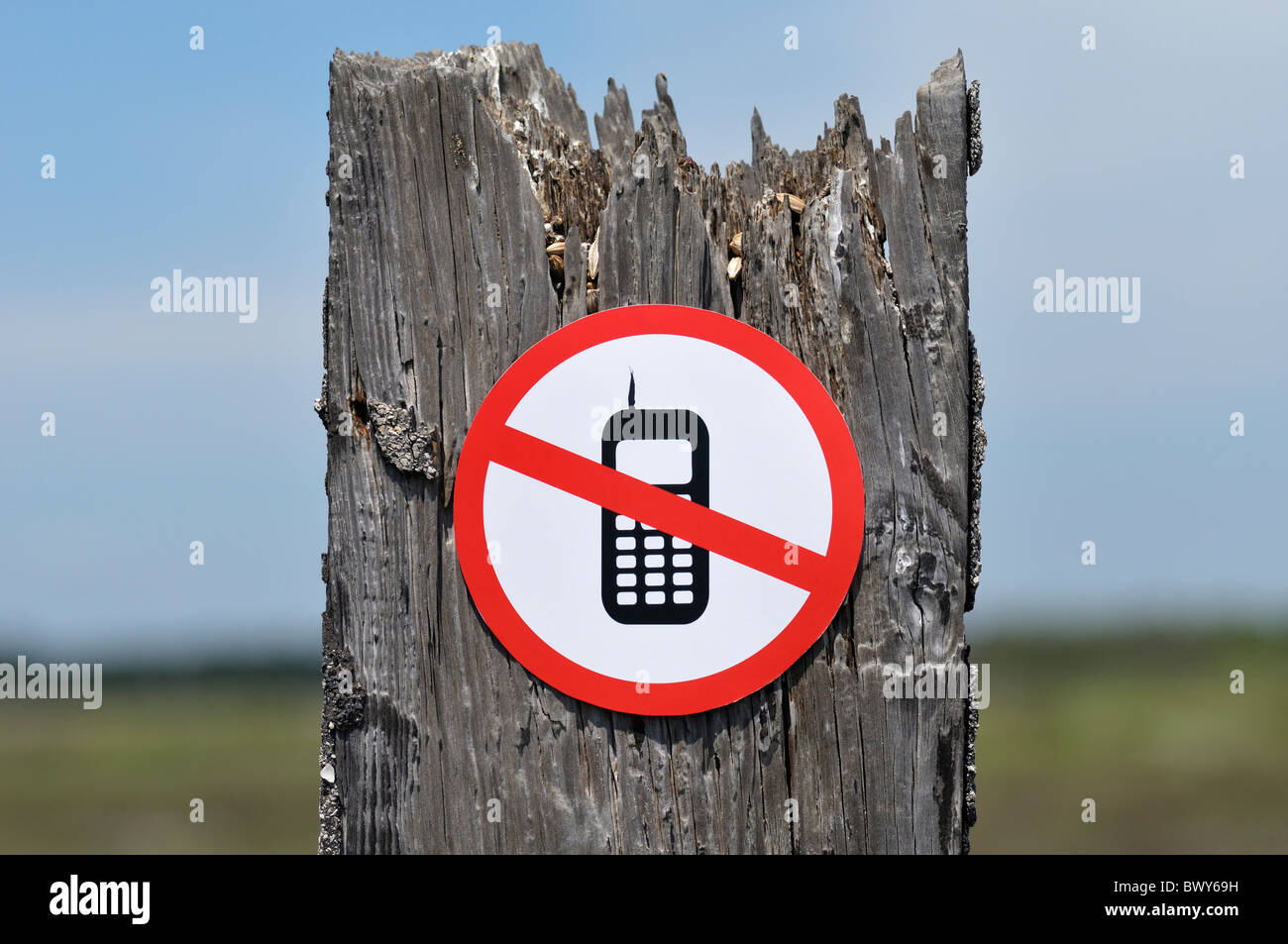No Cell Phone Symbol Stock Photo - Alamy