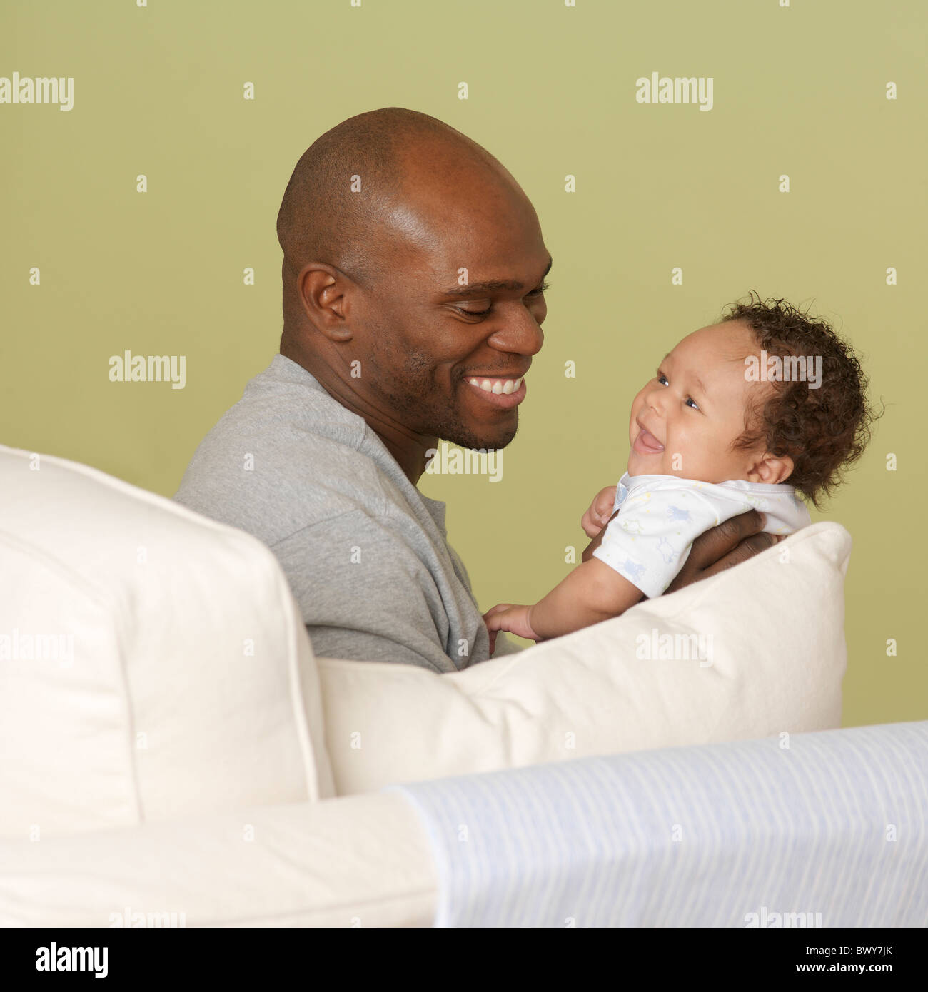 Father and Son Stock Photo - Alamy