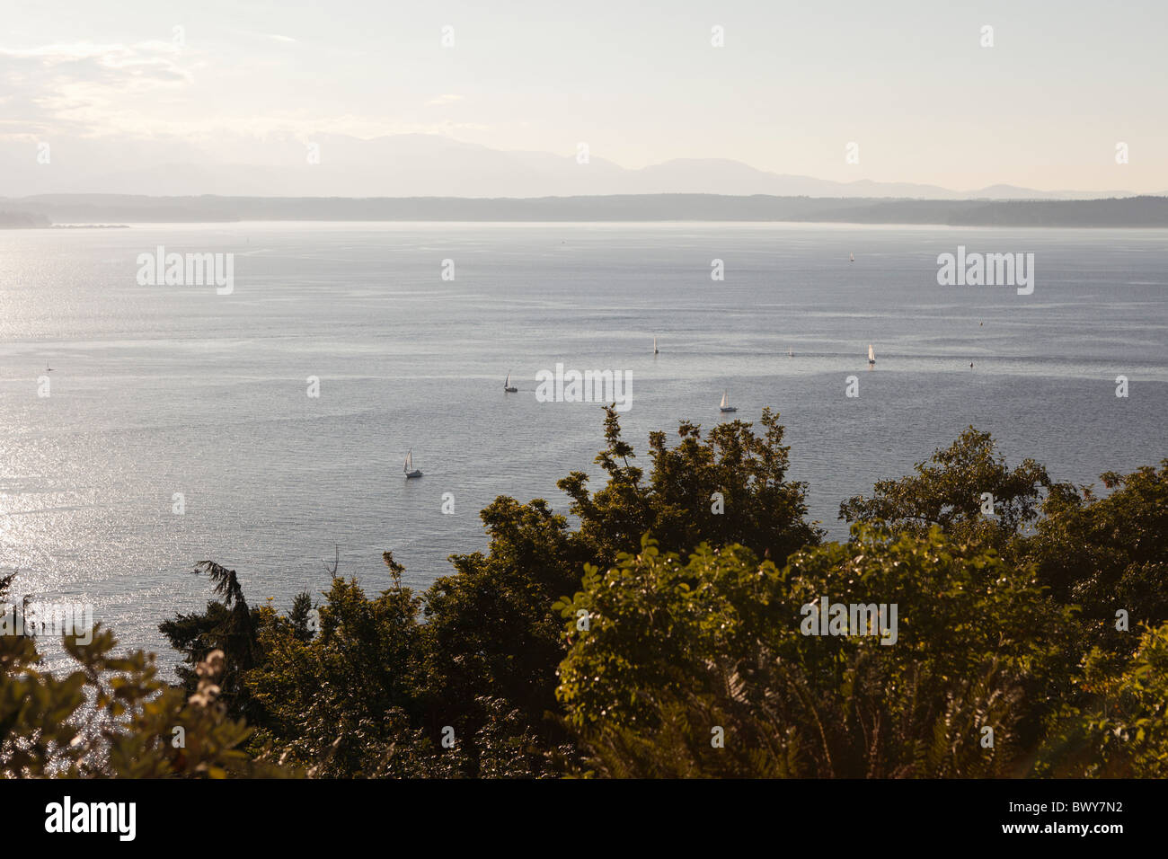 Puget Sound, Seattle, Washington State, USA Stock Photo - Alamy