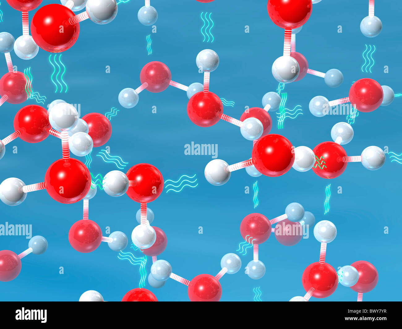 Water Molecule Model High Resolution Stock Photography and Images - Alamy