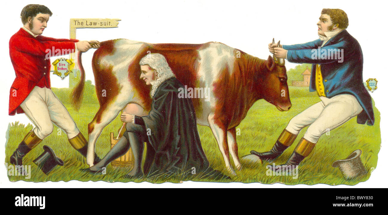 Law suit cow hi-res stock photography and images - Alamy