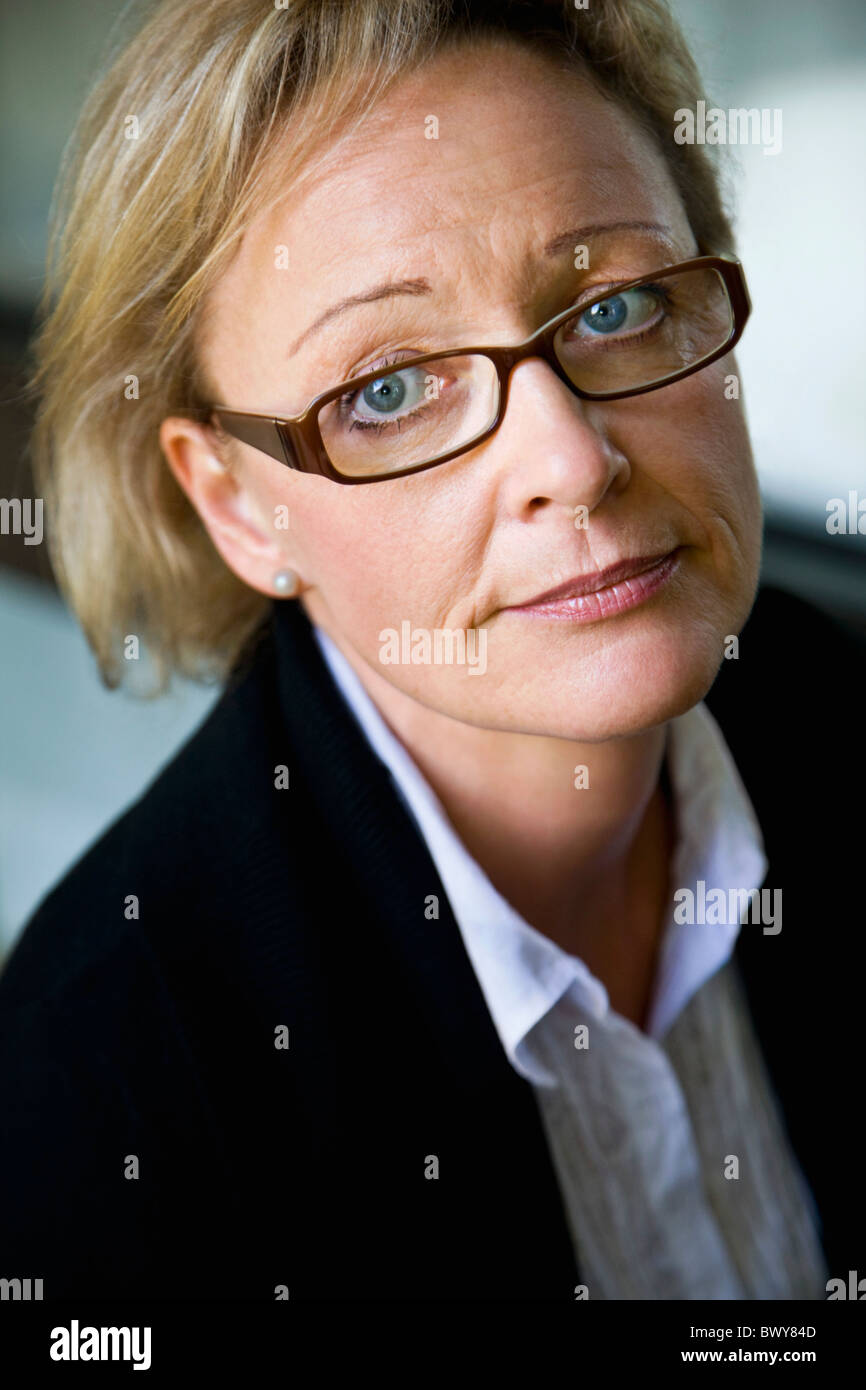 Portrait of Businesswoman Stock Photo - Alamy