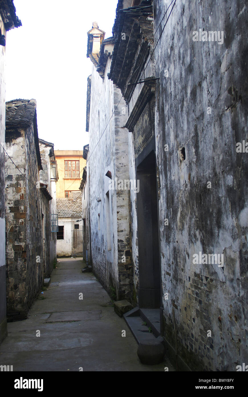 Chongren Old Town, Shengzhou, Zhejiang Province, China Stock Photo - Alamy