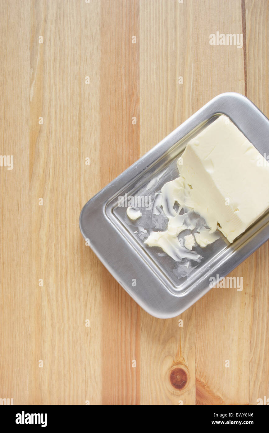 Block butter overhead hi-res stock photography and images - Alamy