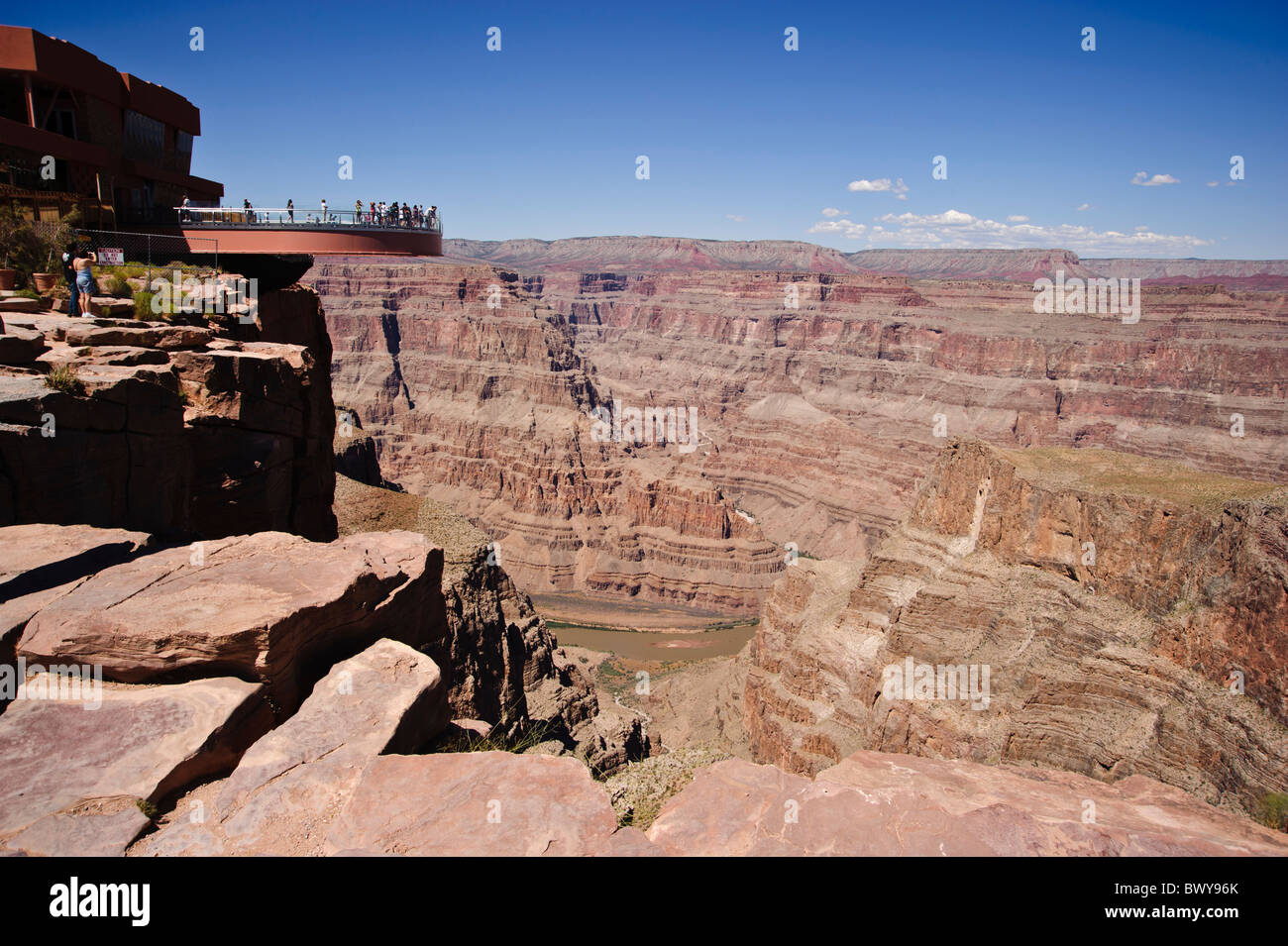 Grand canyon skywalk hi-res stock photography and images - Alamy