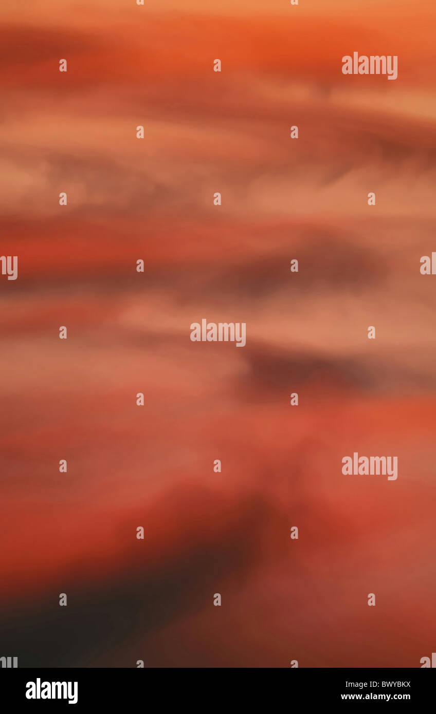 background blurred clouds course dusk mood structure twilight Stock ...