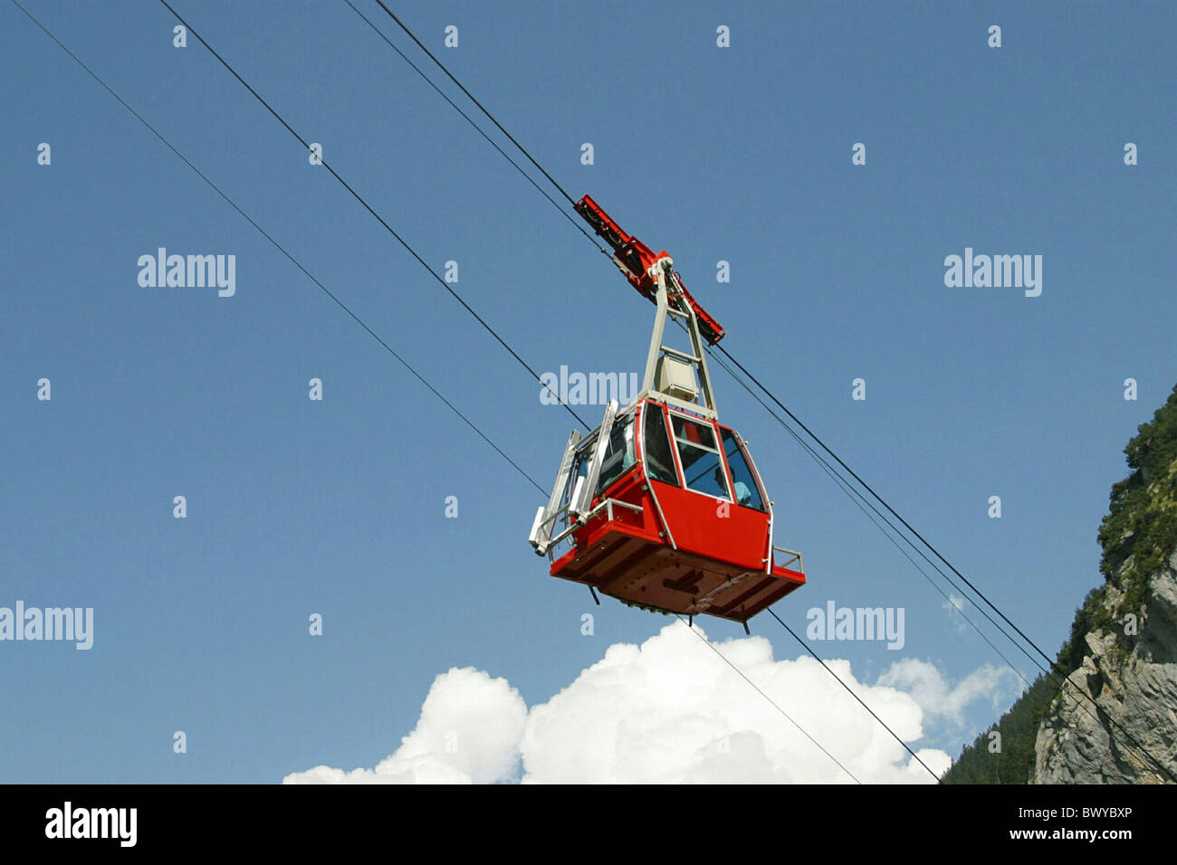 aerial cable railway cable car cable railway canton Uri gondola ...
