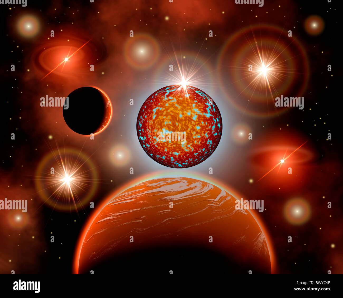 Scifi concepts universe planets hi-res stock photography and images - Alamy