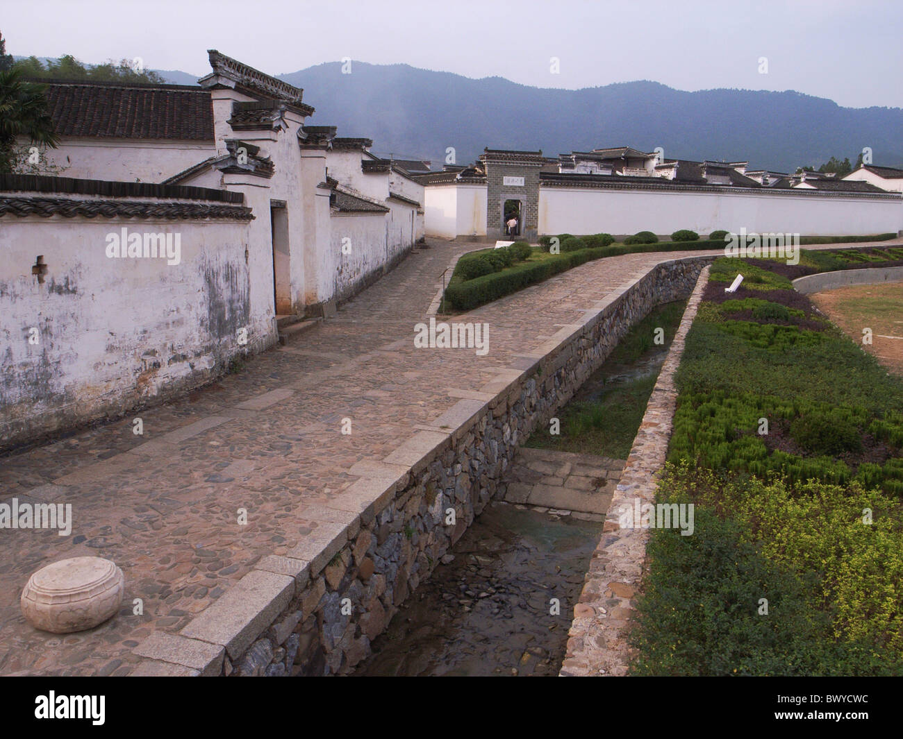 Hui style architecture in Jixi, Xuancheng, Anhui Province, China Stock ...