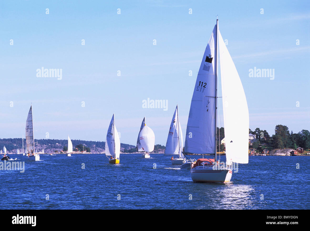 spare time coast sea Sweden Europe sail boats sailings yachtings ...