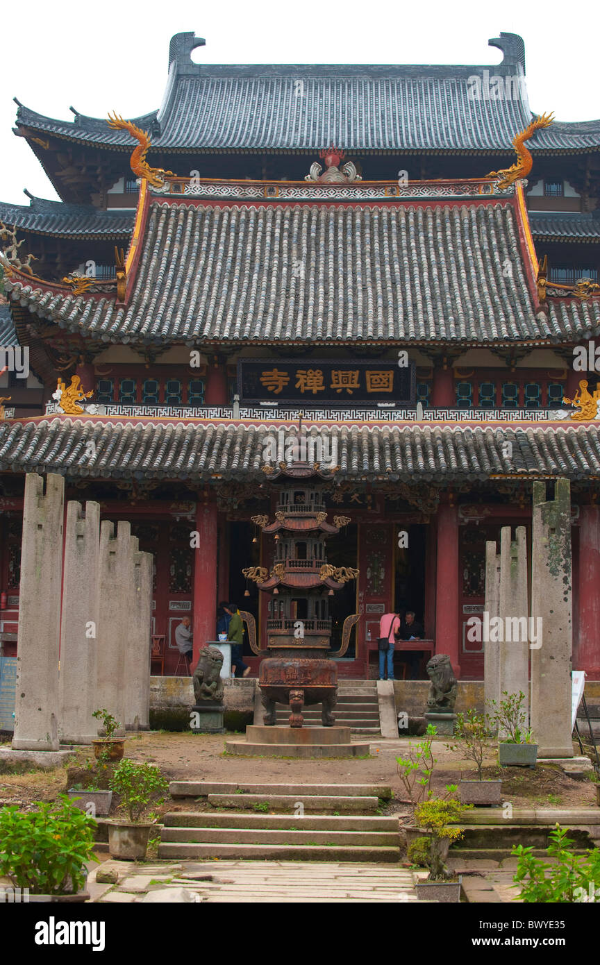 Guoxing Temple, Taimu Mountain, Fuding, Ningde, Fujian Province, China ...