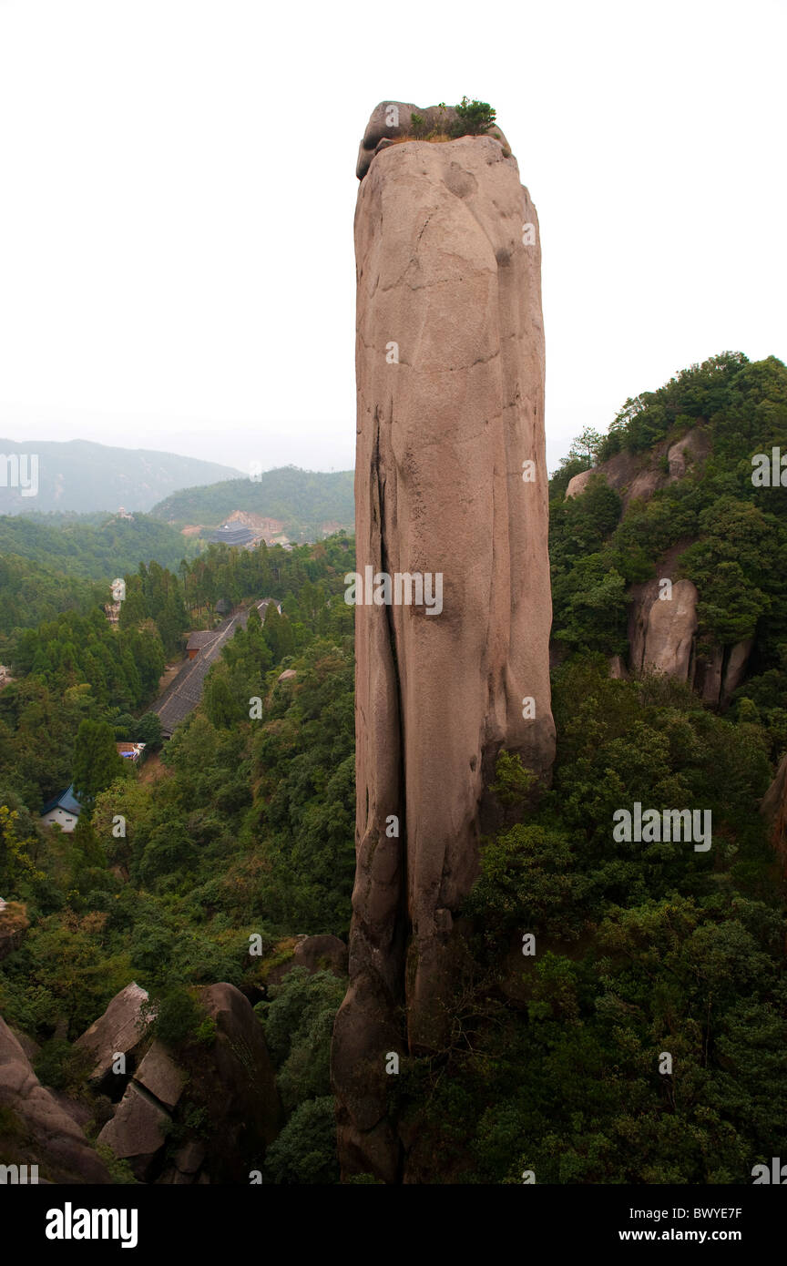 Tianzhu Peak, Taimu Mountain, Fuding, Ningde, Fujian Province, China ...