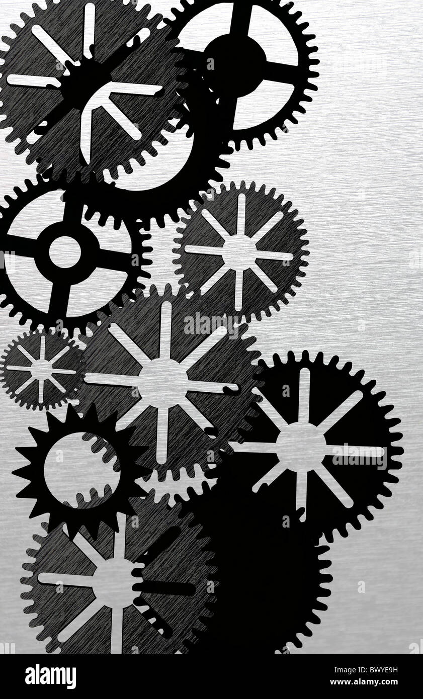 Gear cog wheels working together hi-res stock photography and images ...