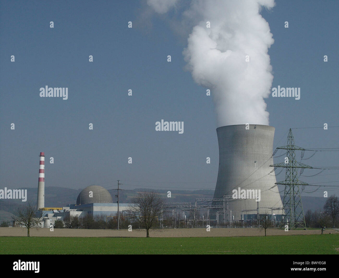 atomic power station nuclear power station arrangement enclosure atom ...