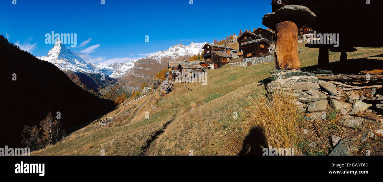 Switzerland Europe Valais Matterhorn landmark mountain Switzerland ...